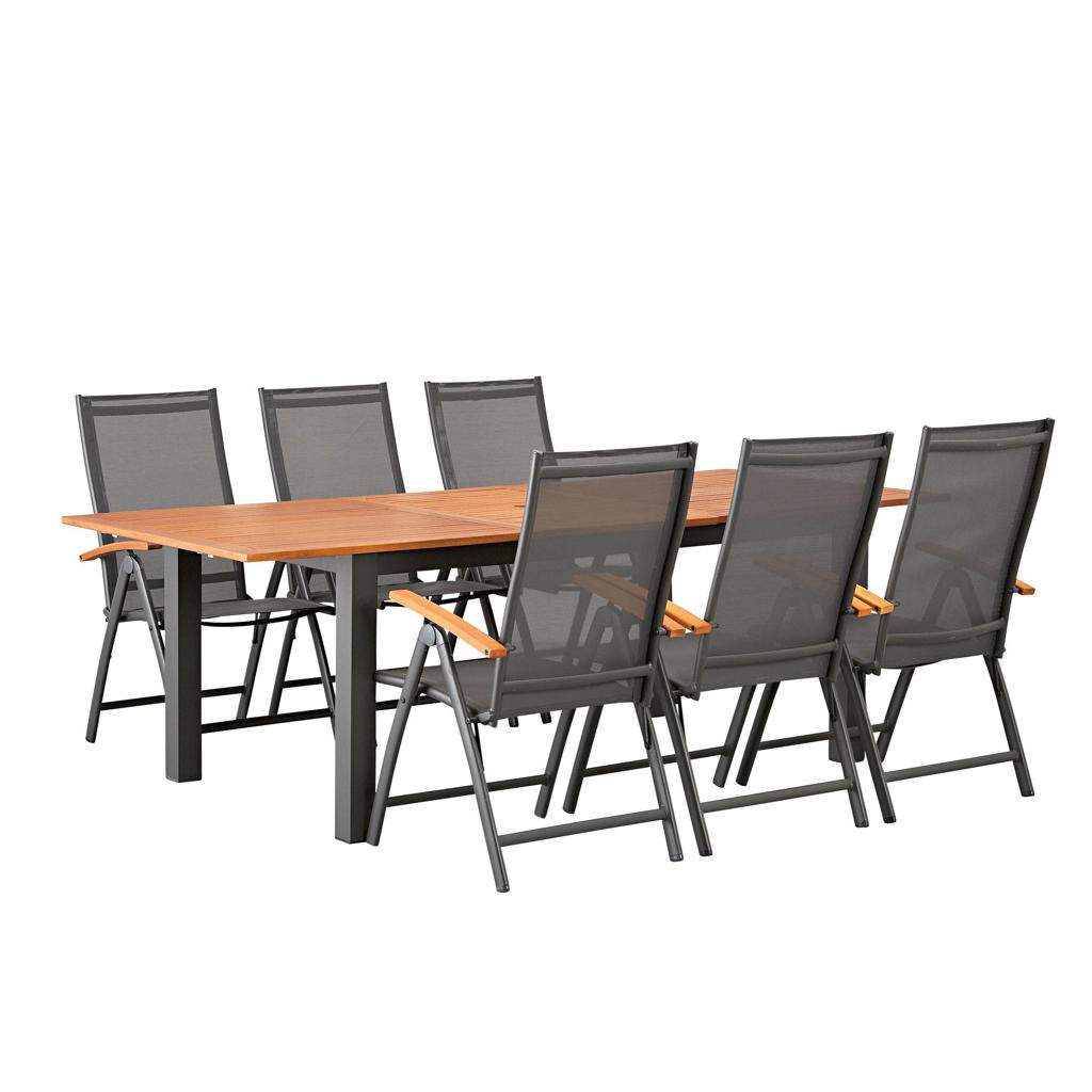 Exotan tuintafel Nice (uitschuifbaar 180/240x100 cm) | wehkamp