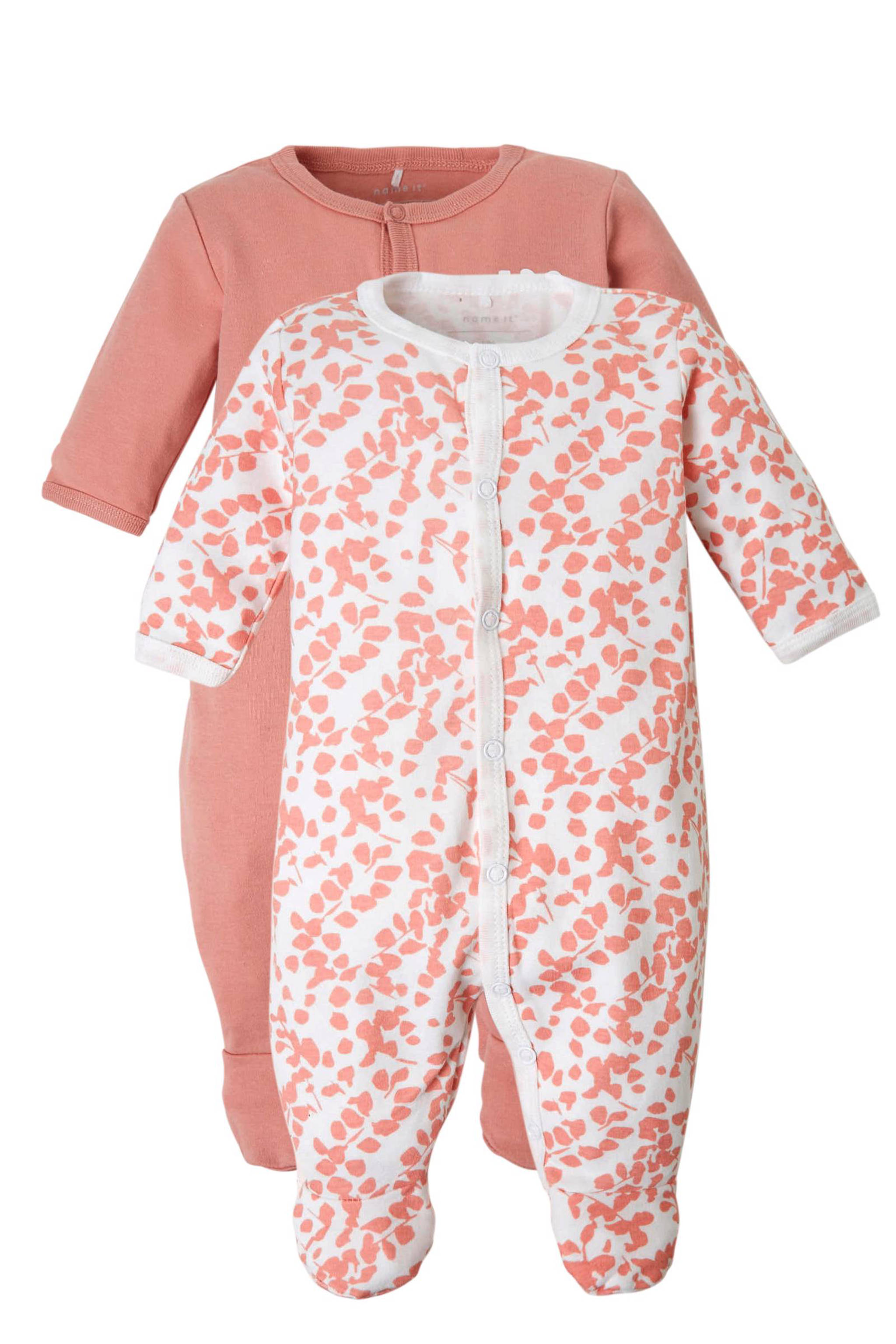 NAME IT BABY baby pyjama (set van 2) | wehkamp