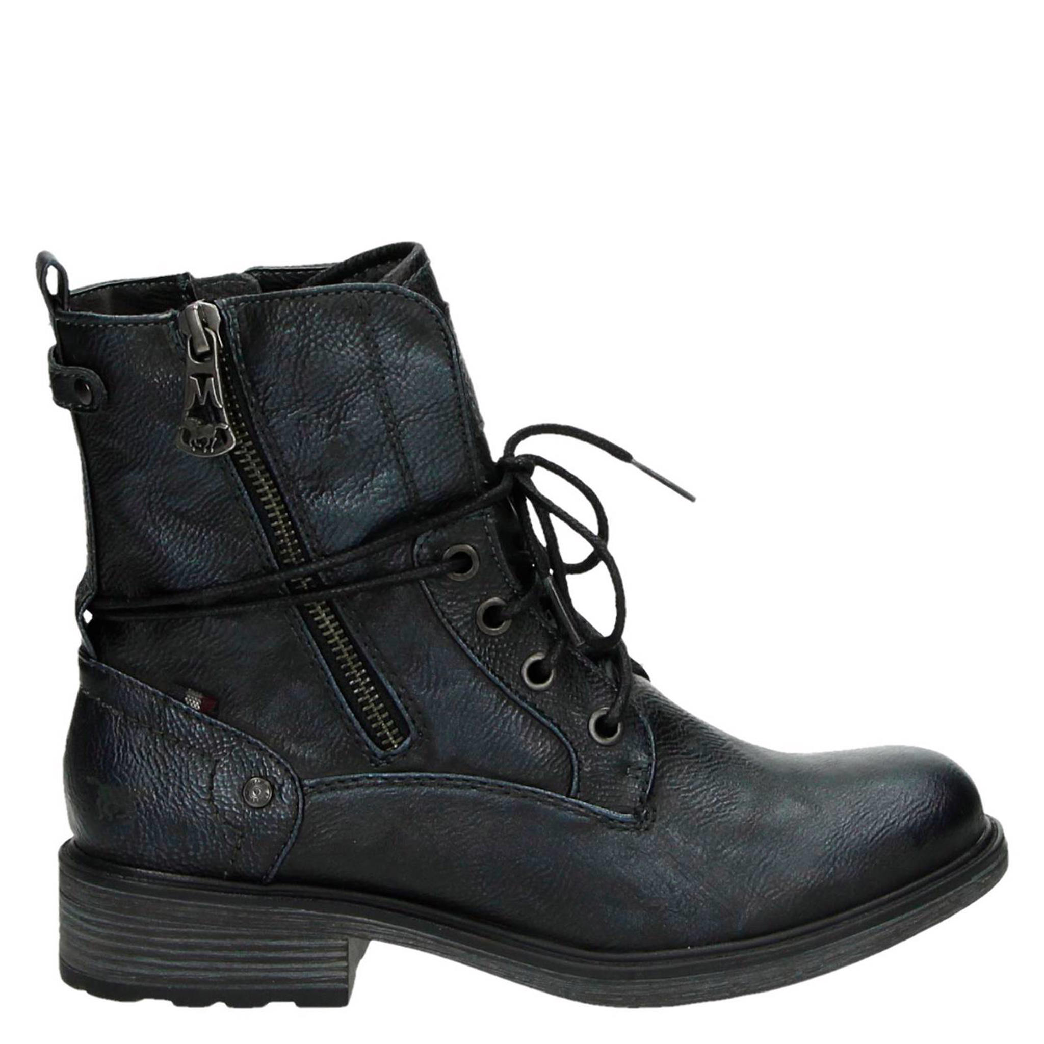 Mustang veterboots zwart kopen? | Morgen in huis | wehkamp