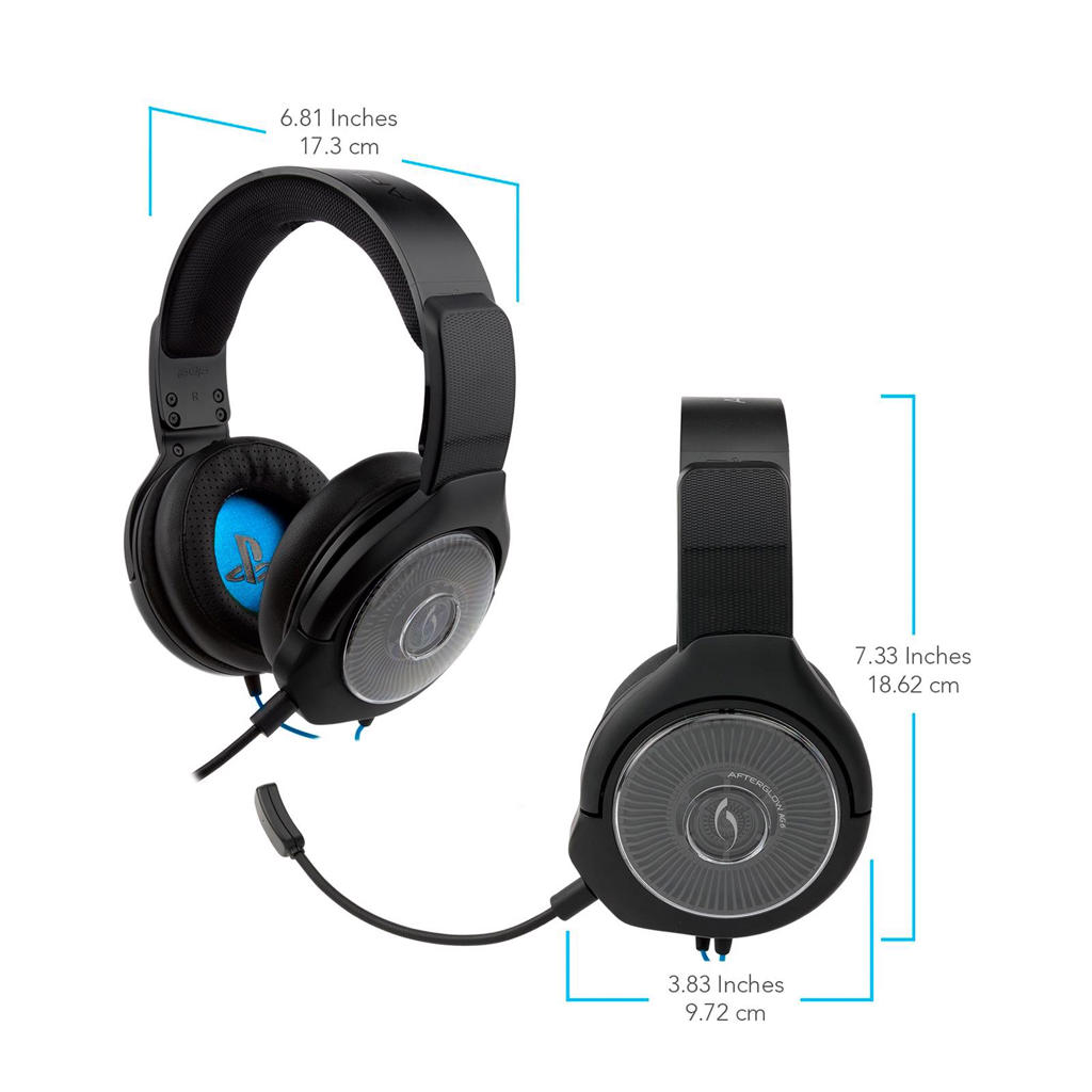 Afterglow AG 6 Wired headset PlayStation 4 zwart | wehkamp