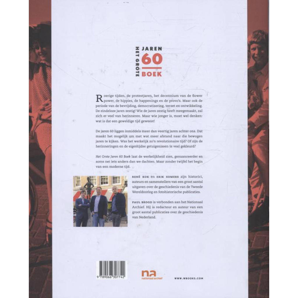 Paul Brood, Rene Kok en Erik Somers Het grote jaren 60 boek | wehkamp