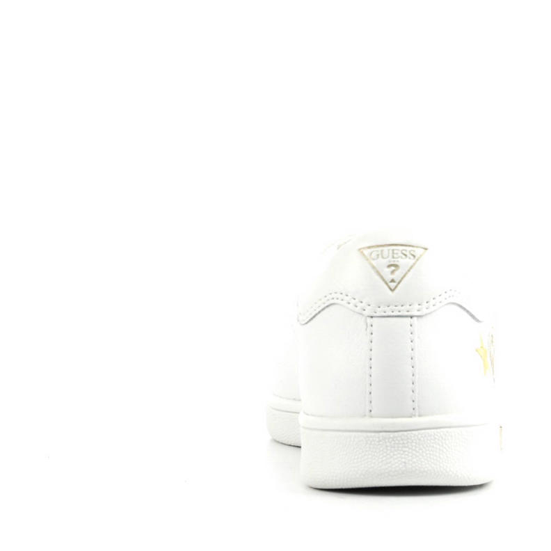 GUESS Fispe 1 leren sneakers met patches | wehkamp