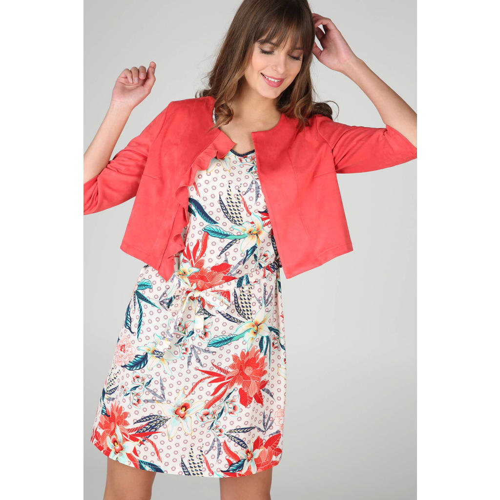 Cassis bolero jasje met volant | wehkamp