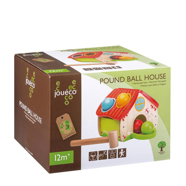 Joueco houten hamerspel | wehkamp