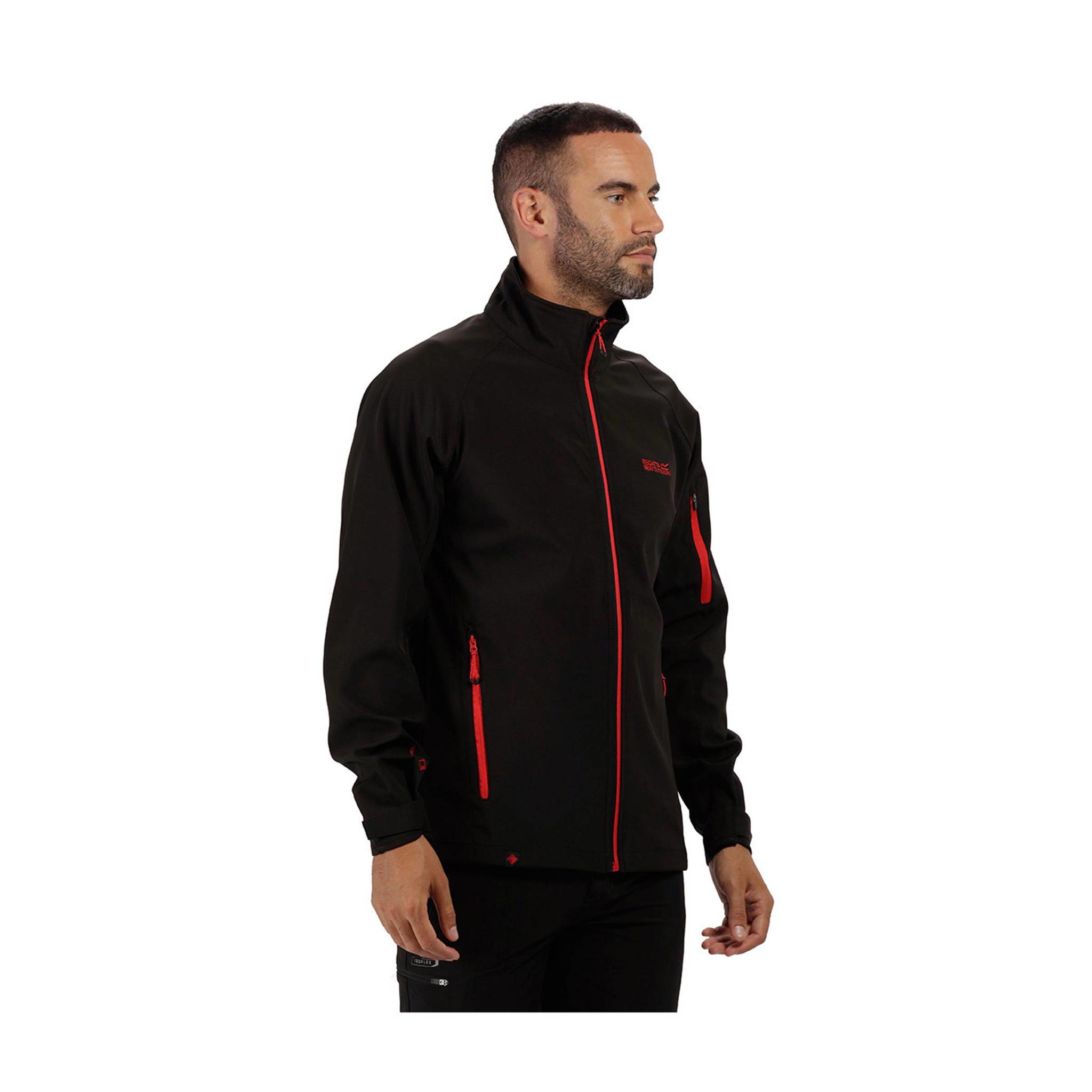 Regatta softshell jack zwart kopen? | Morgen in huis | wehkamp
