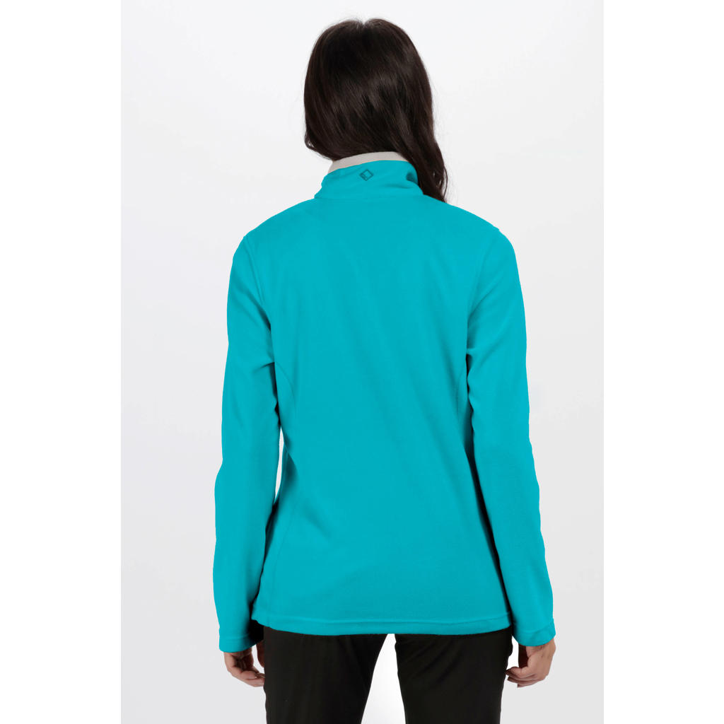 Regatta fleece fleecejack turquoise | wehkamp