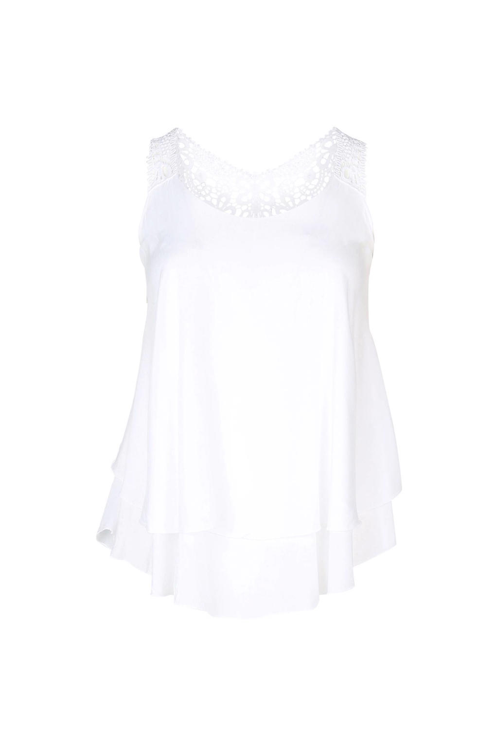 Paprika top wit | wehkamp