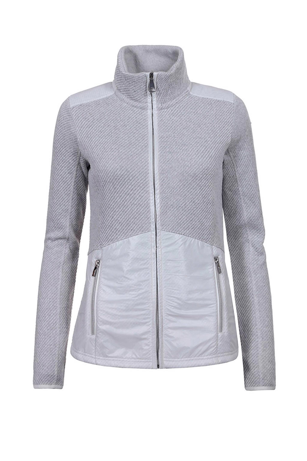 Luhta Aili midlayer outdoor vest lichtgrijs | wehkamp