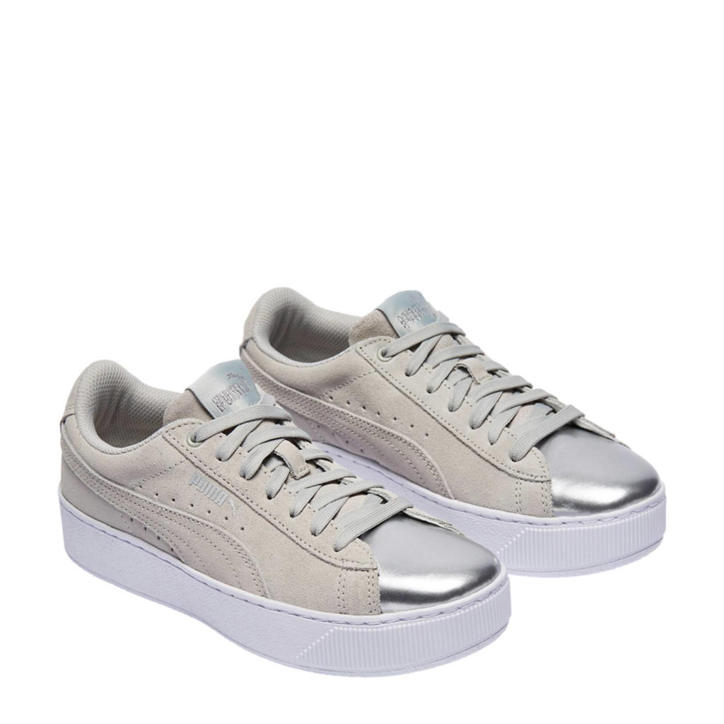 Puma Vikky Platform Metal suède sneakers | wehkamp