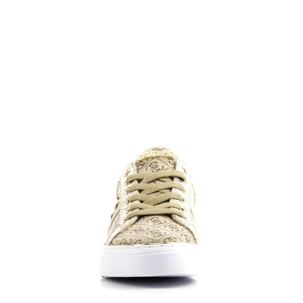 GUESS metallic sneakers met studs | wehkamp