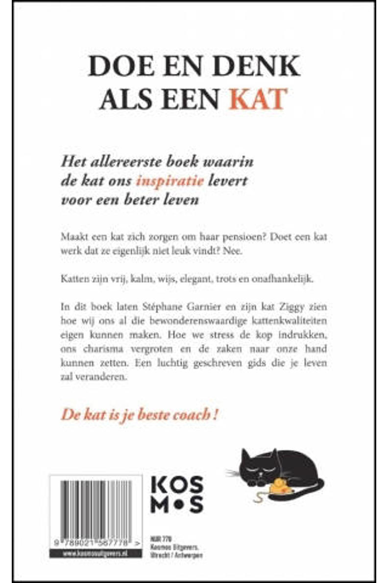 Stephane Garnier Doe en denk als een kat | wehkamp