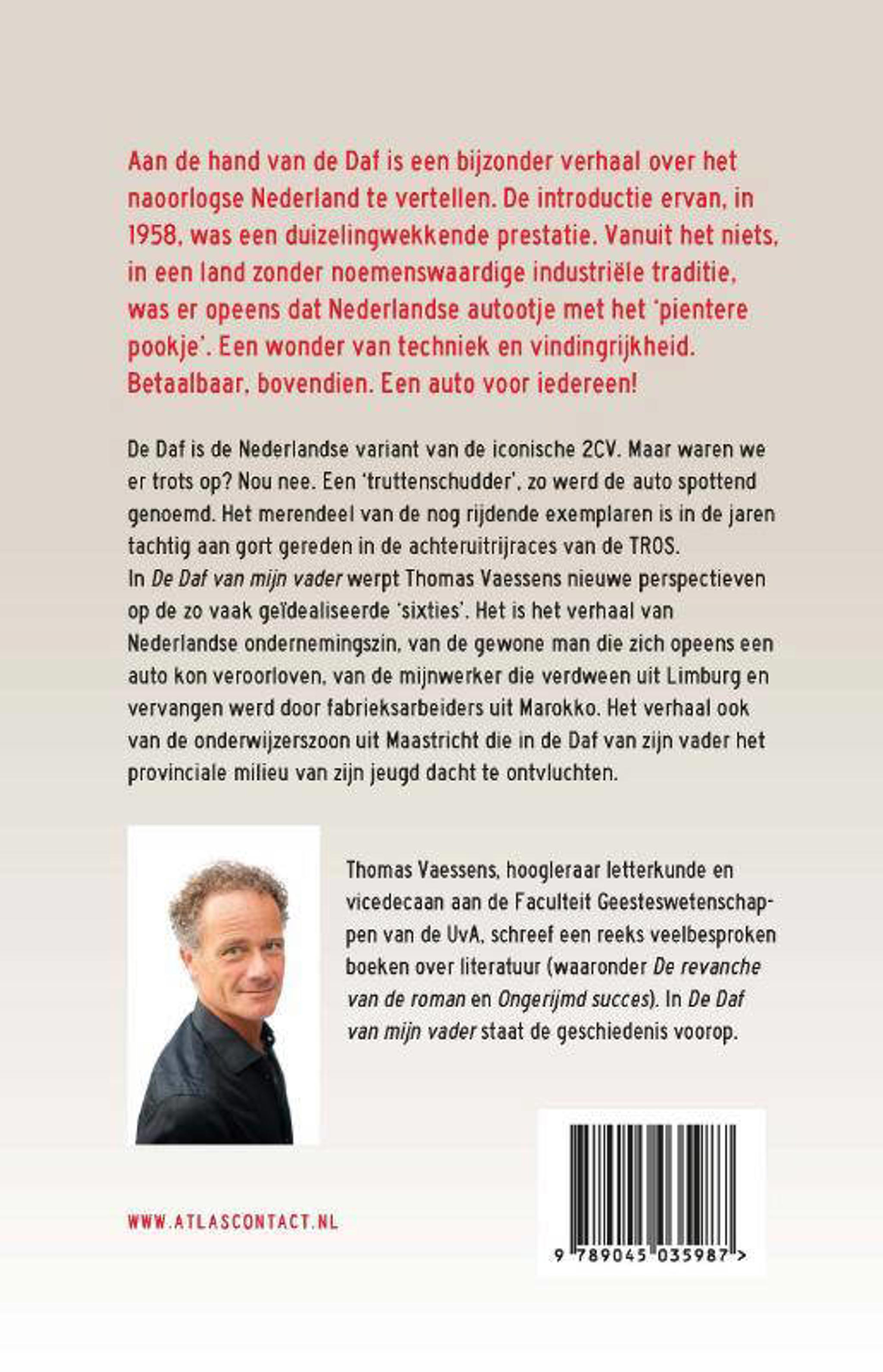 Thomas Vaessens De Daf van mijn vader | wehkamp