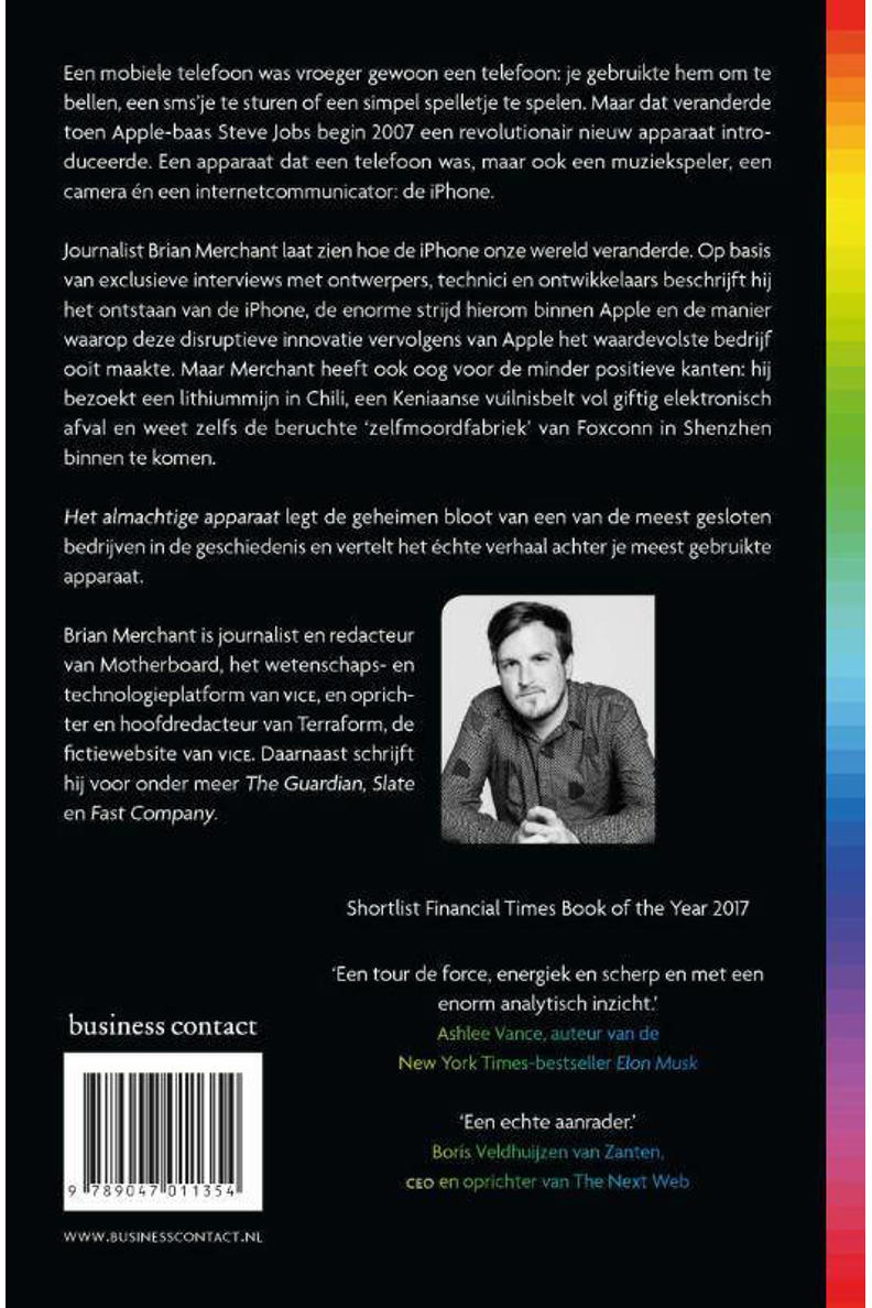 Brian Merchant Het almachtige apparaat | wehkamp