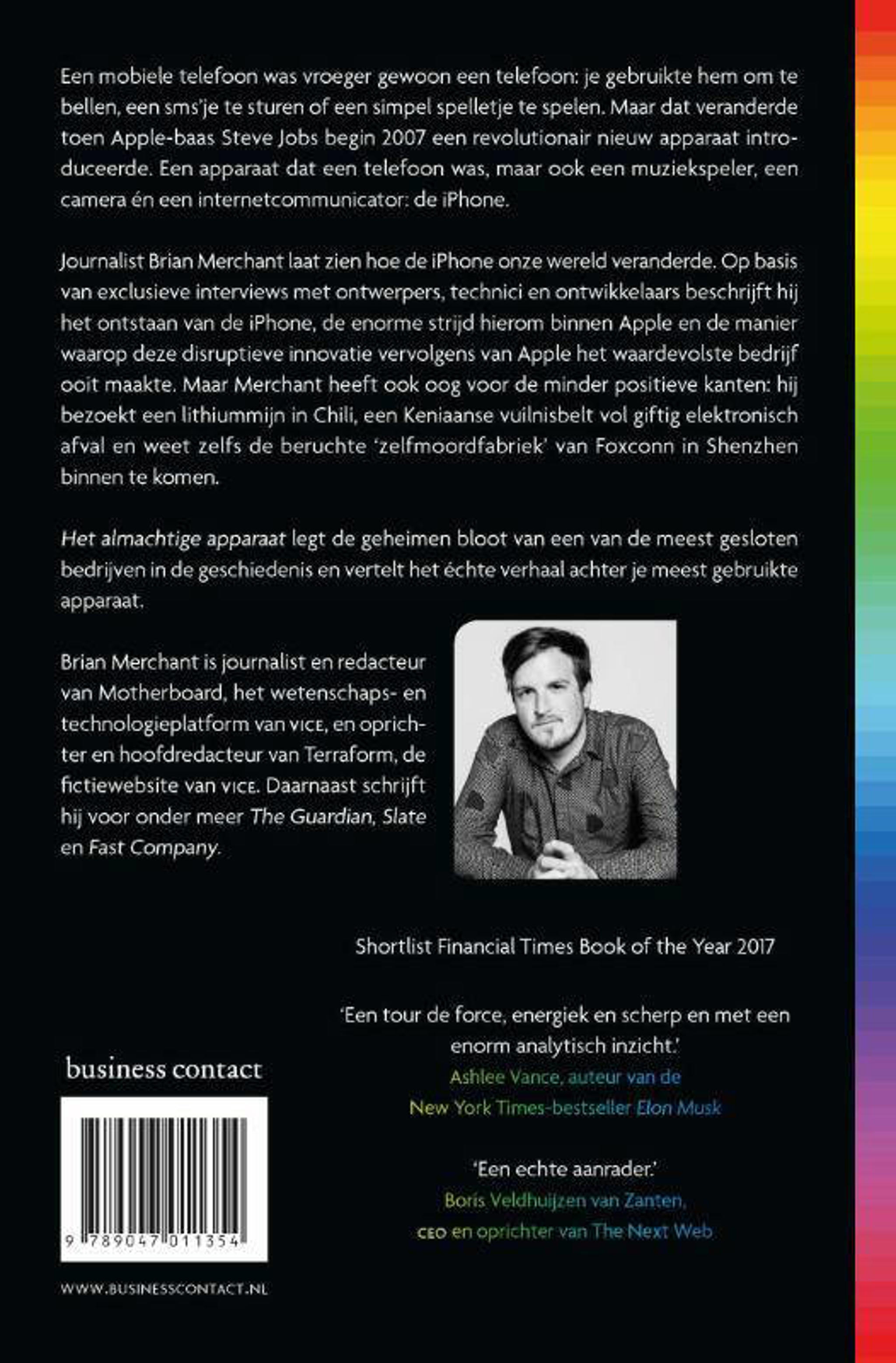 Brian Merchant Het almachtige apparaat | wehkamp