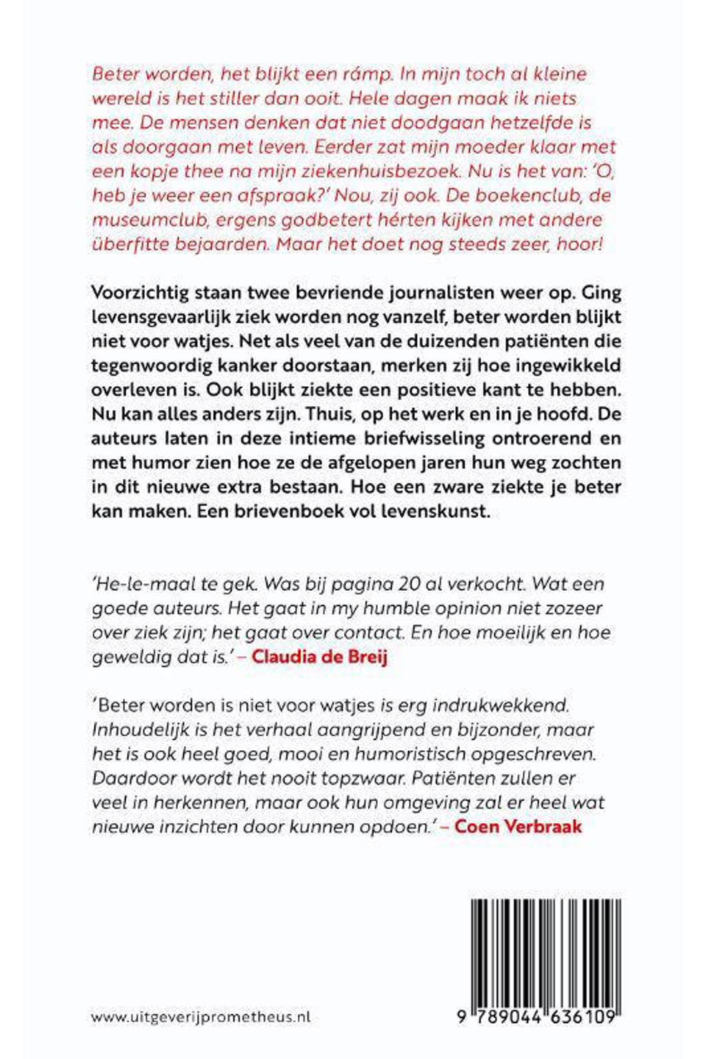 Danielle Pinedo en Bart van Eldert Beter worden is niet voor watjes | wehkamp