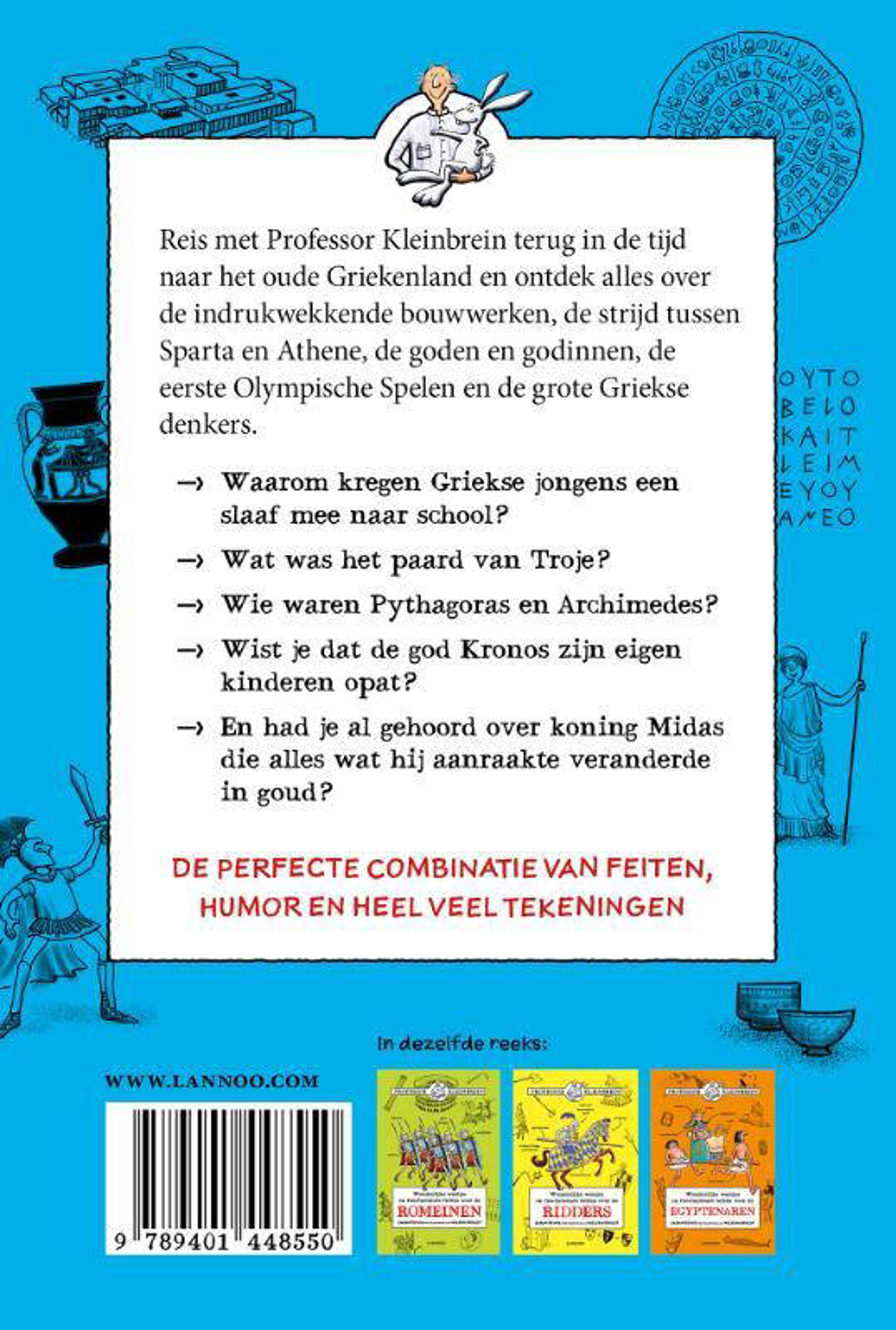 Sarah Devos Professor Kleinbrein: De Oude Grieken | wehkamp