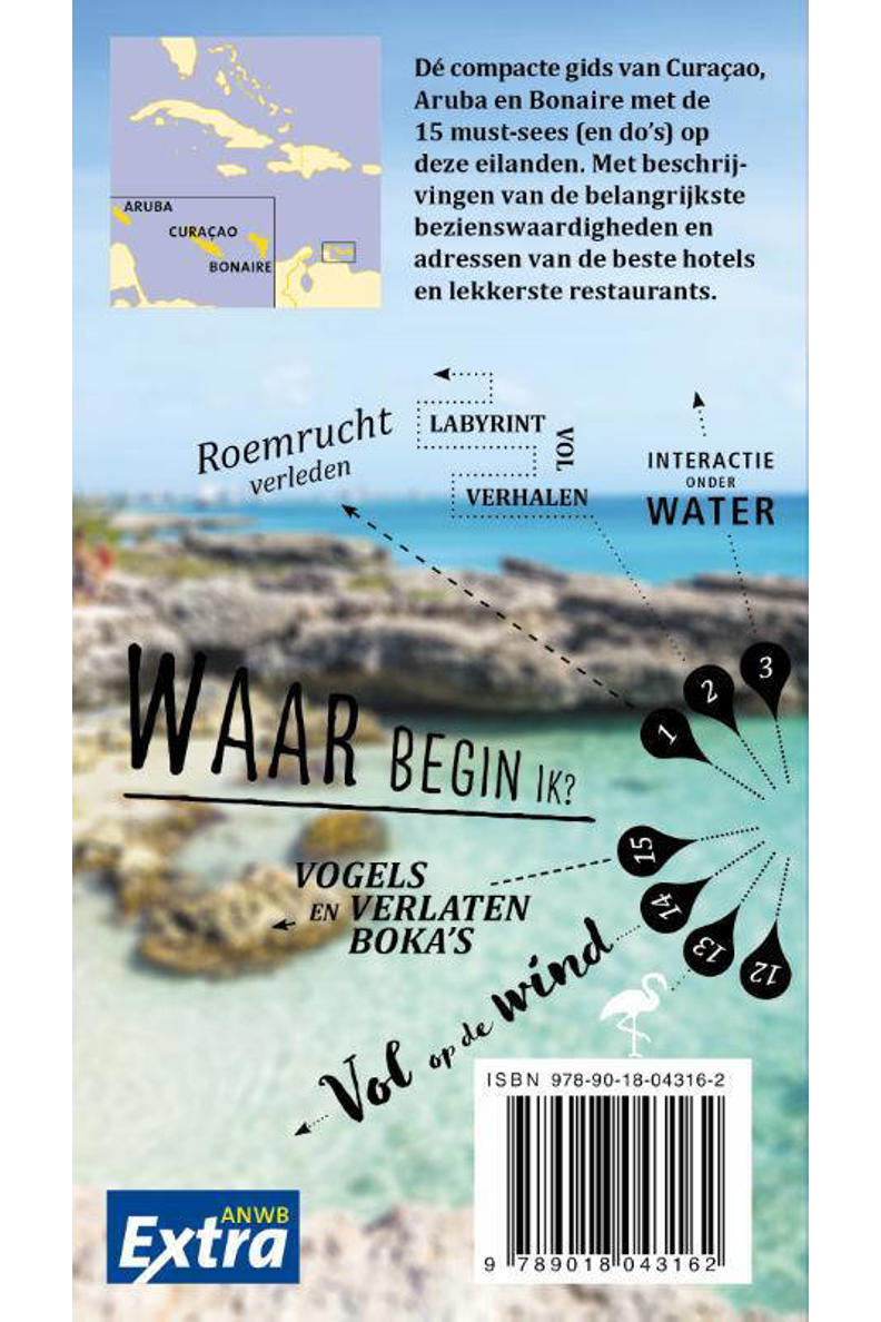 Angela Heetvelt ANWB Extra: Curacao, Aruba en Bonaire | wehkamp