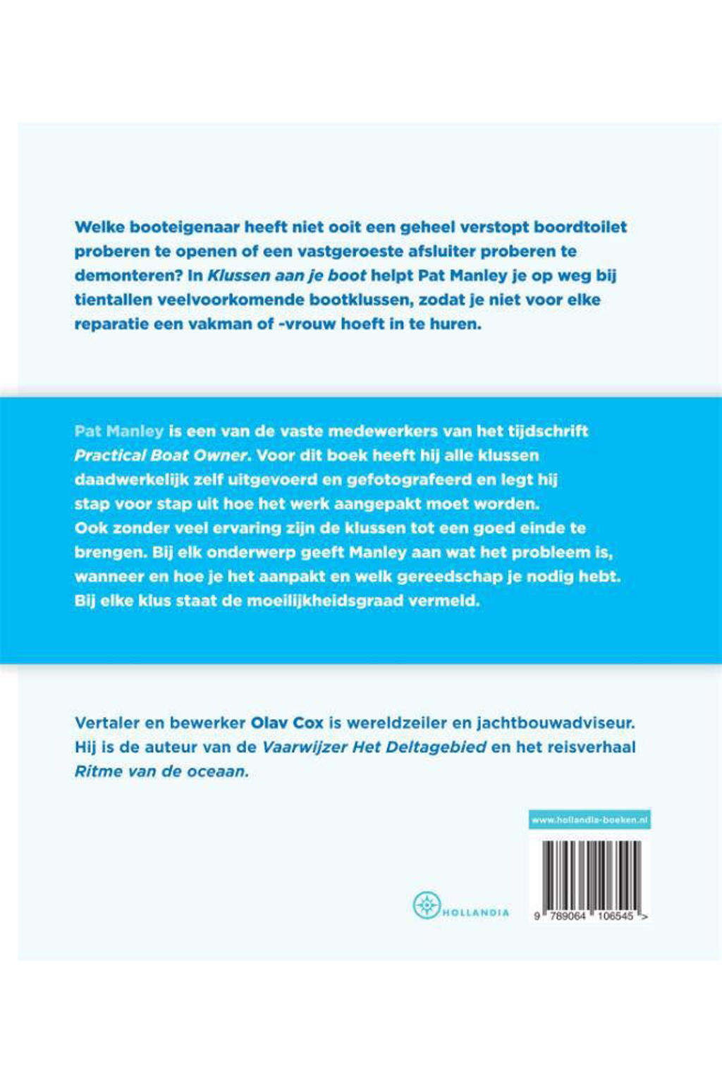 Pat Manley Klussen aan je boot | wehkamp
