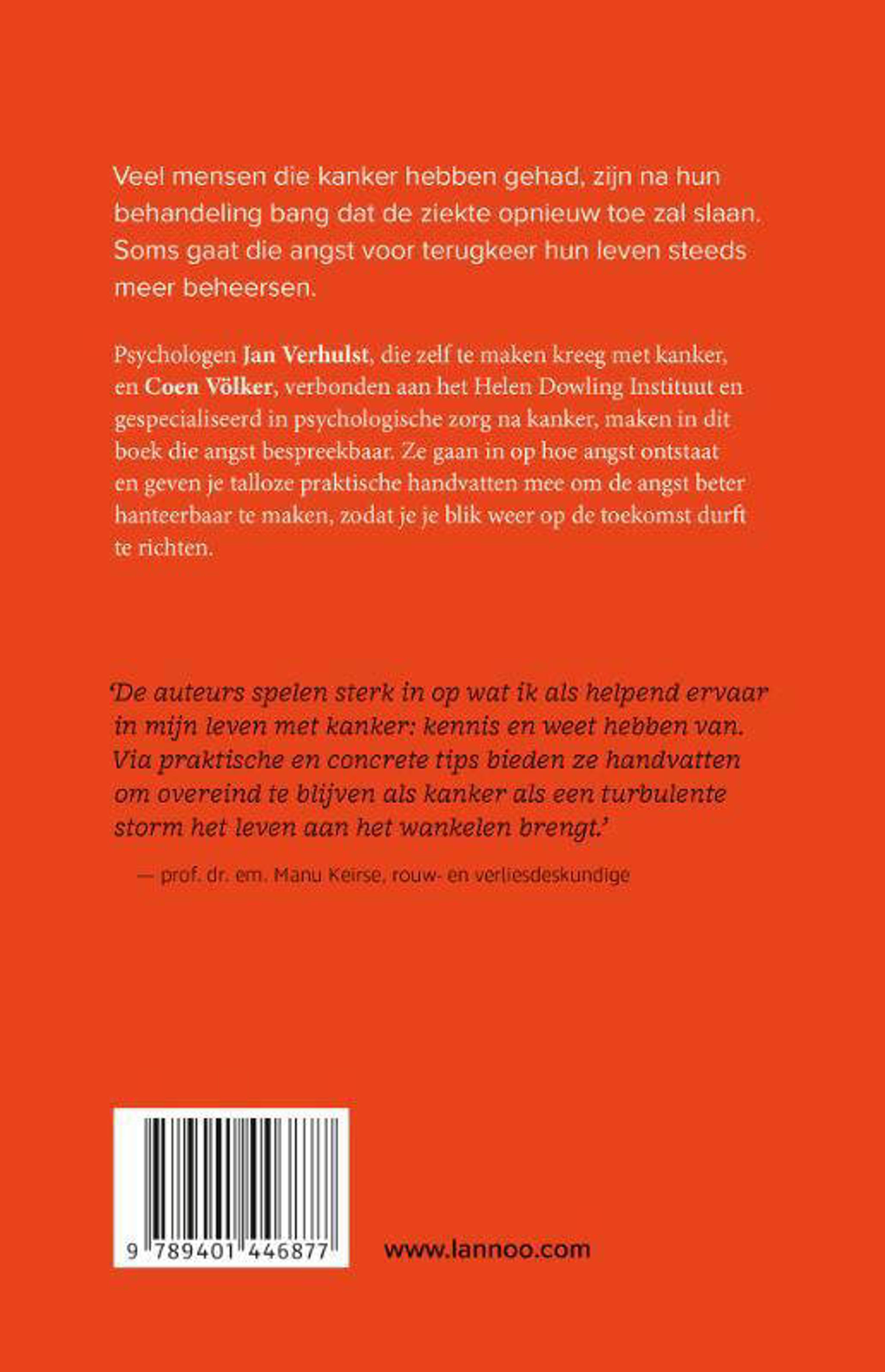 Jan Verhulst en Coen Völker Angst na kanker | wehkamp