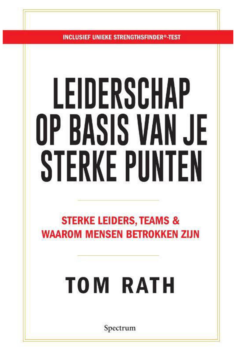 Tom Rath Leiderschap op basis van je sterke punten | wehkamp