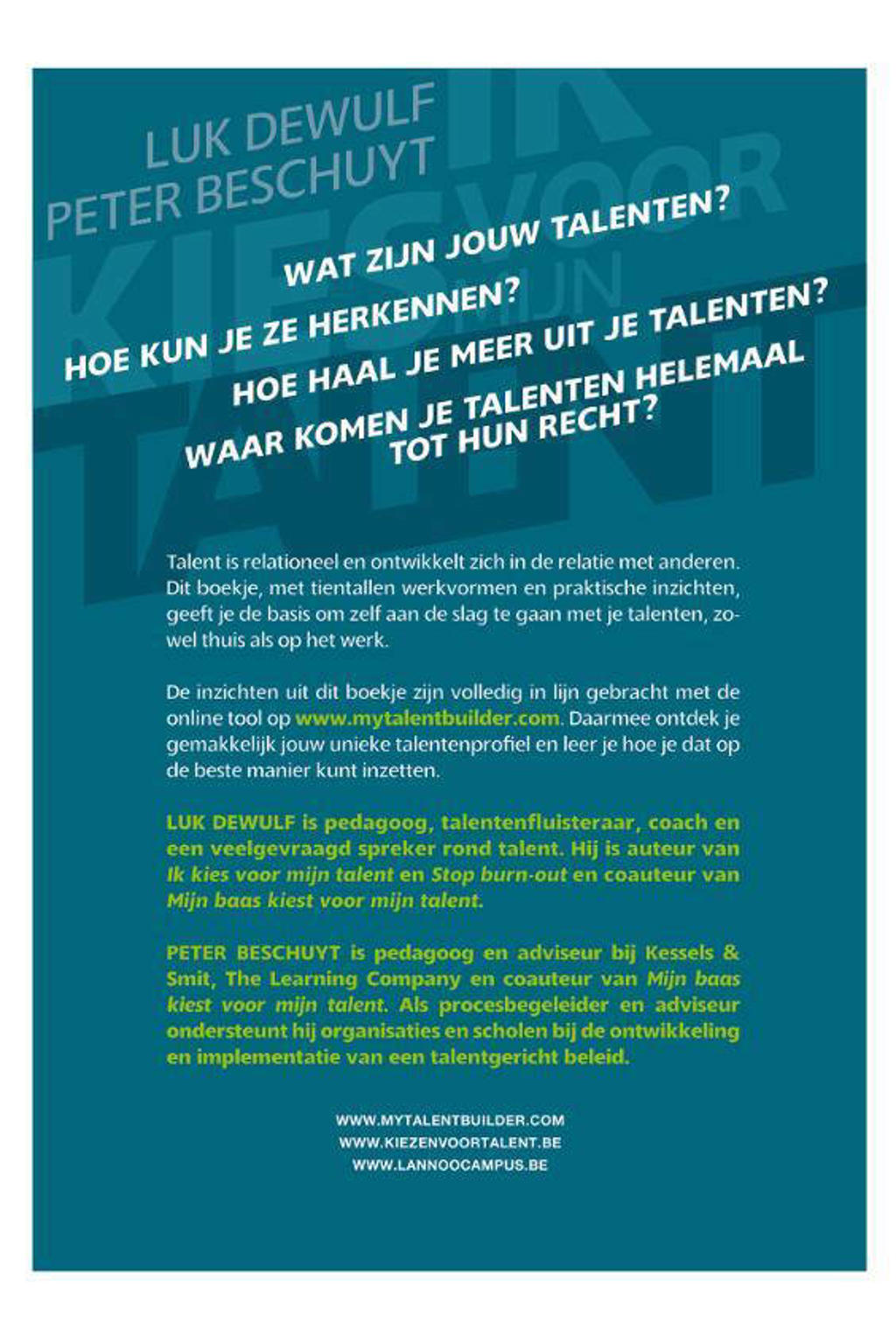 Luk Dewulf en Peter Beschuyt Ik kies voor mijn talent Toolbox | wehkamp