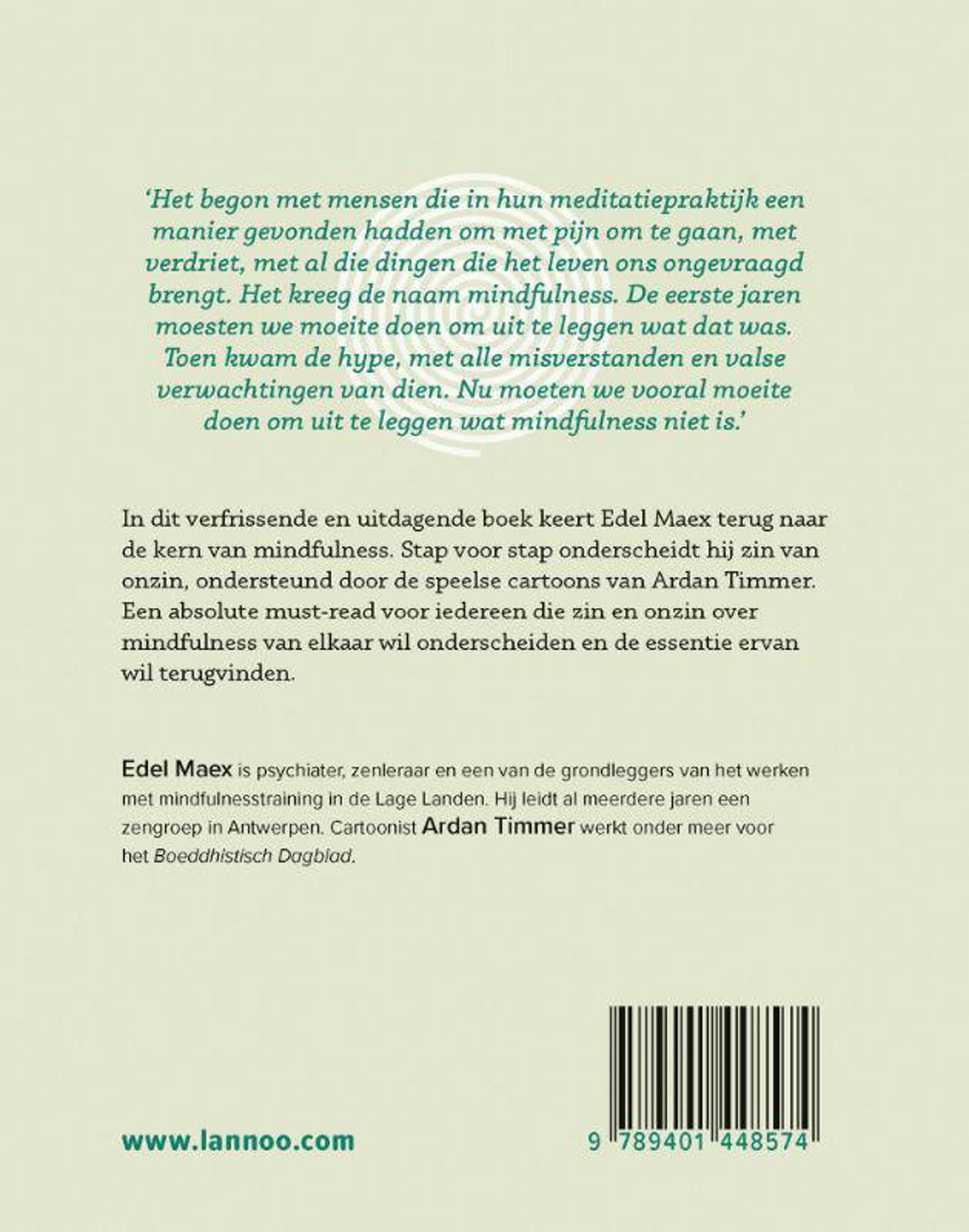 Edel Maex Wat mindfulness niet is | wehkamp