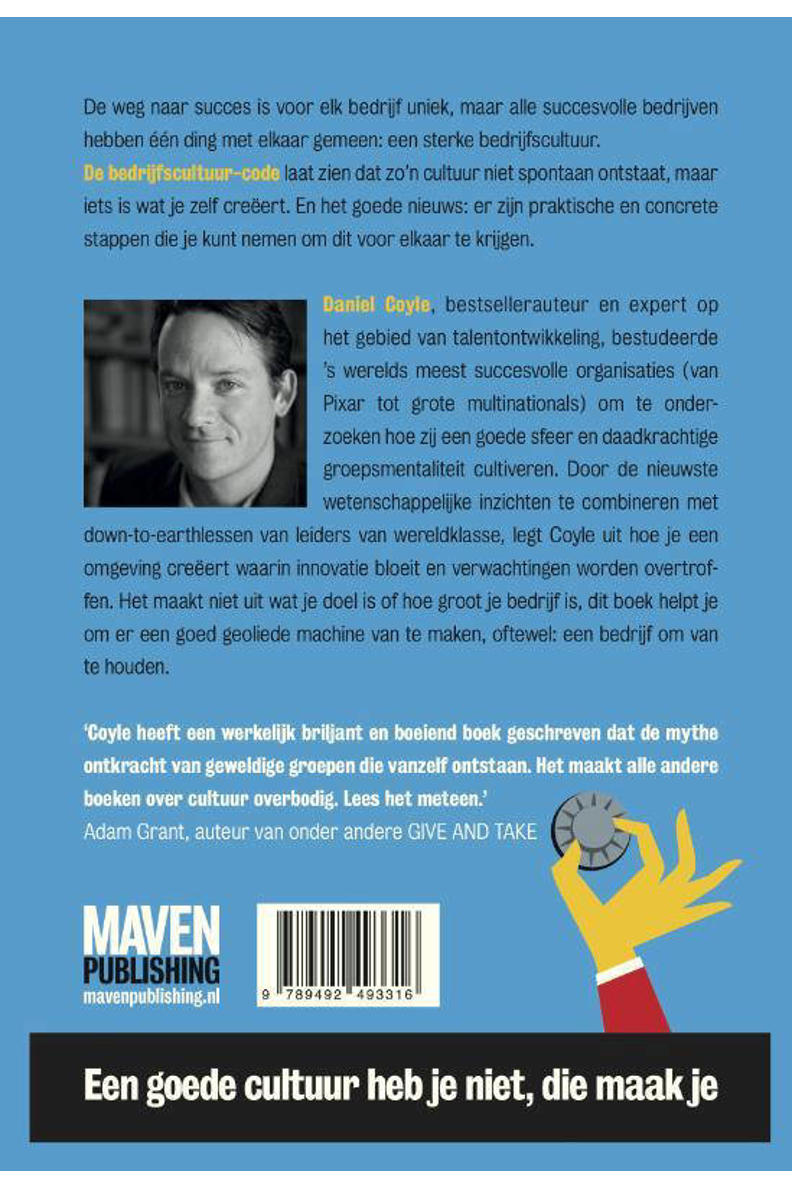 Daniel Coyle De bedrijfscultuur-code | wehkamp