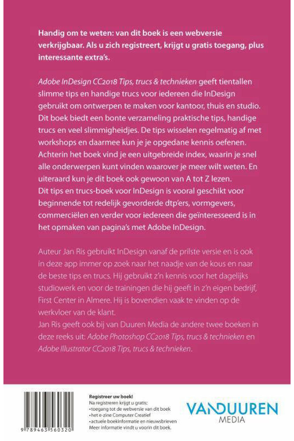 Jan Ris tips, trucs en technieken: Adobe Indesign cc 2018 | wehkamp