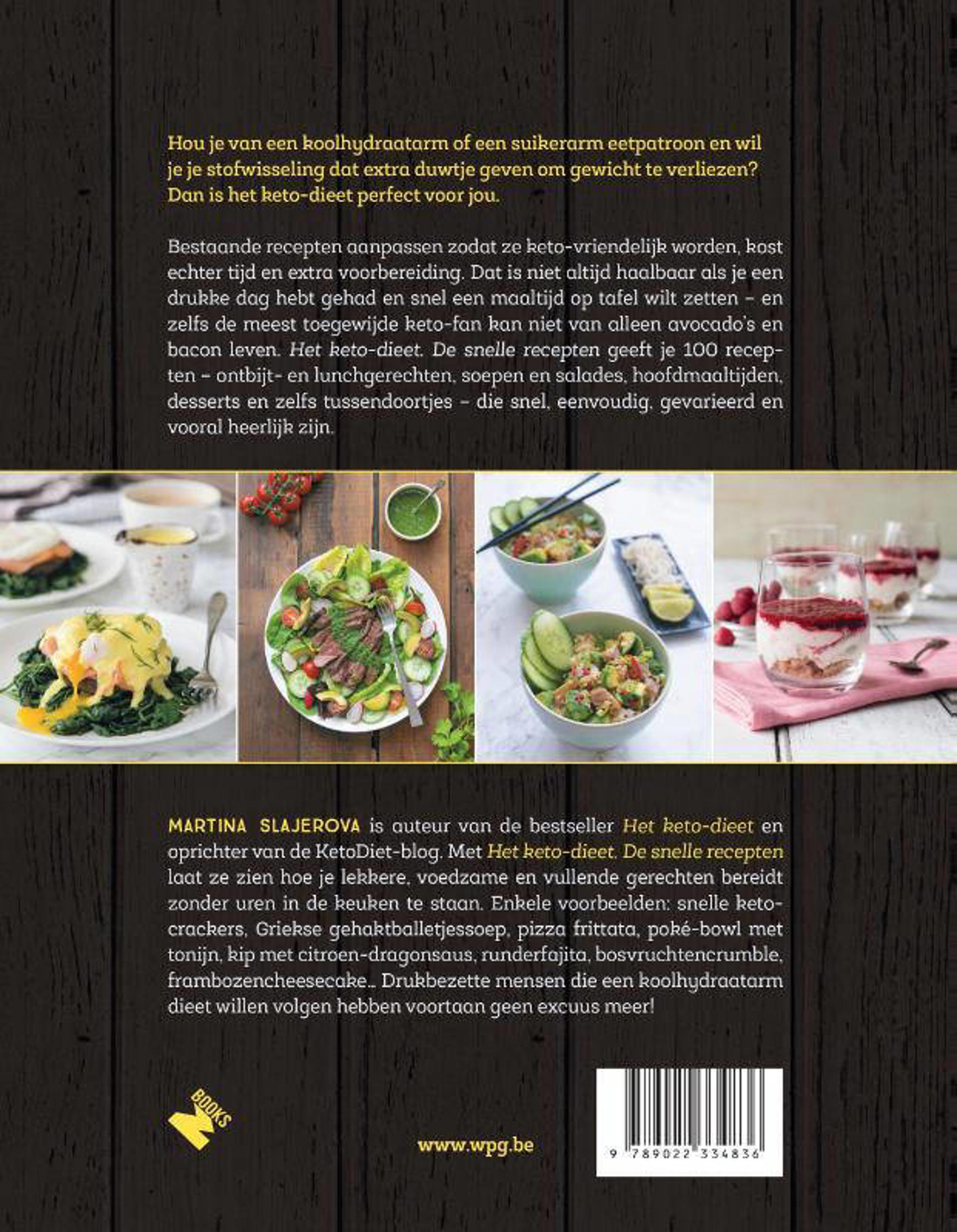 Martina Slajerova Het ketodieet: de snelle recepten | wehkamp