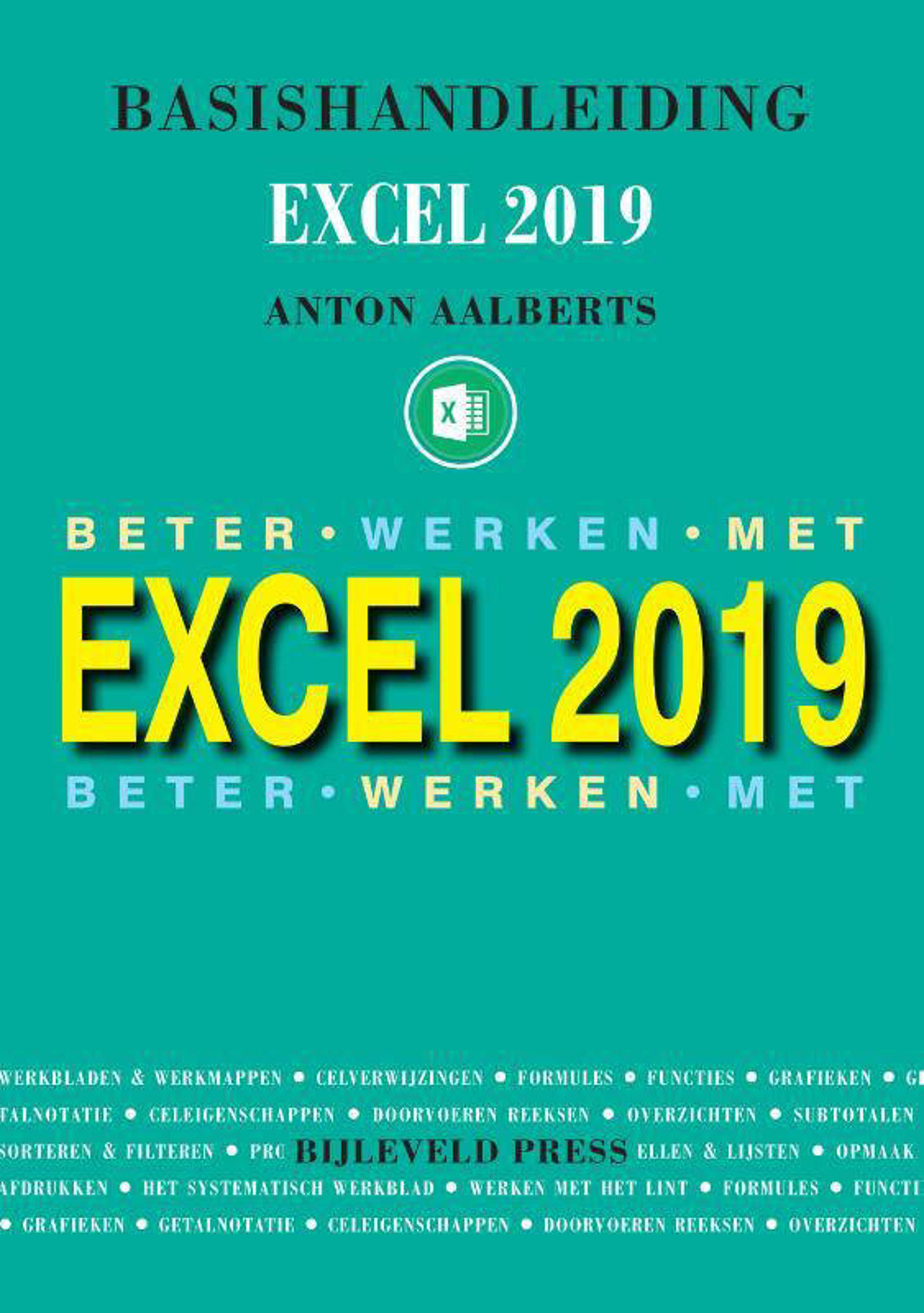 Anton Aalberts Basishandleiding beter werken met excel 2019 | wehkamp