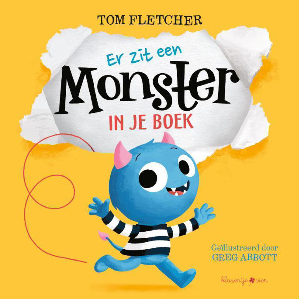 Er zit een monster in je boek!: Er zit een monster in je boek | wehkamp