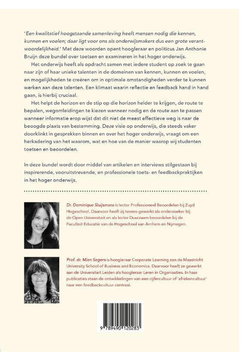 Dominique Sluijsmans en Mien Segers Toetsrevolutie | wehkamp