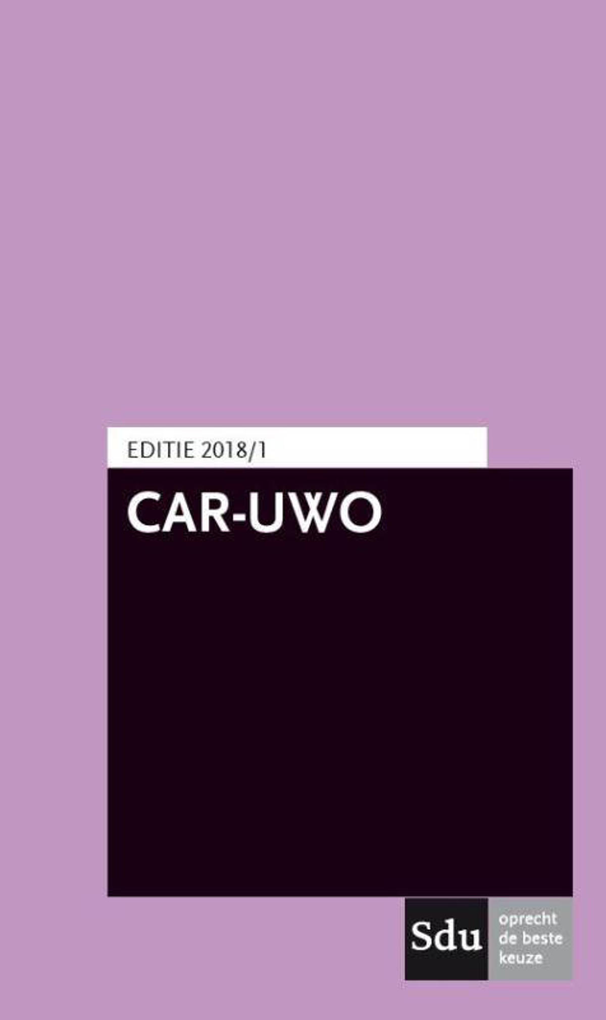 CAR-UWO 2018/1 kopen? | Morgen in huis | wehkamp