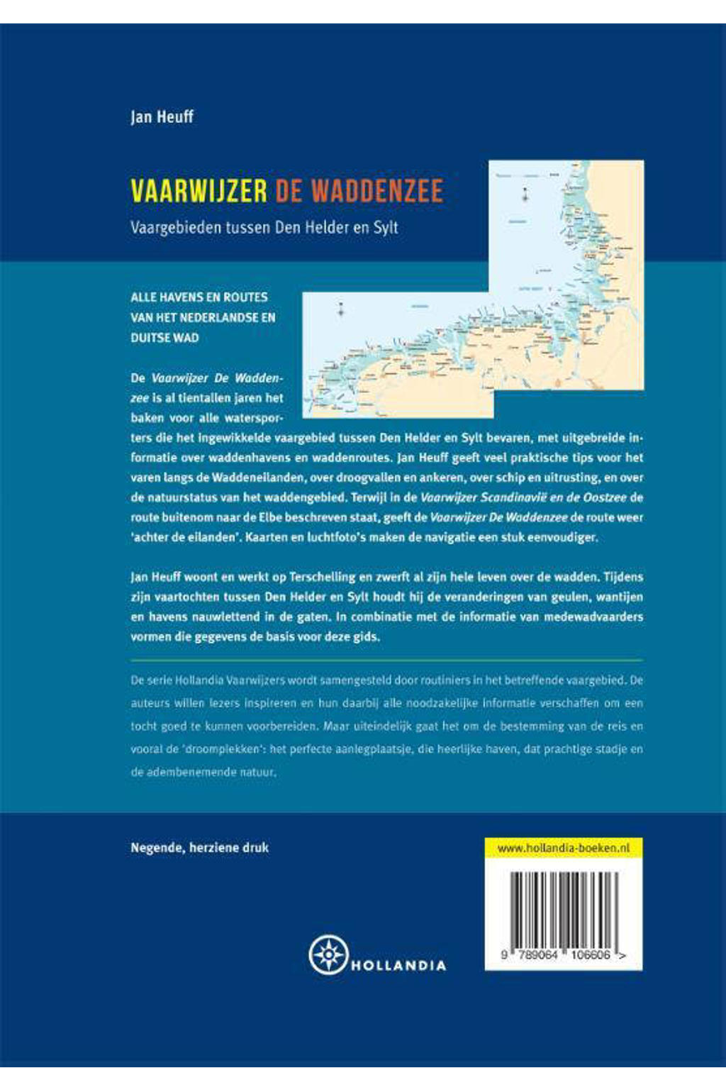 Jan Heuff Vaarwijzer: De Waddenzee | wehkamp