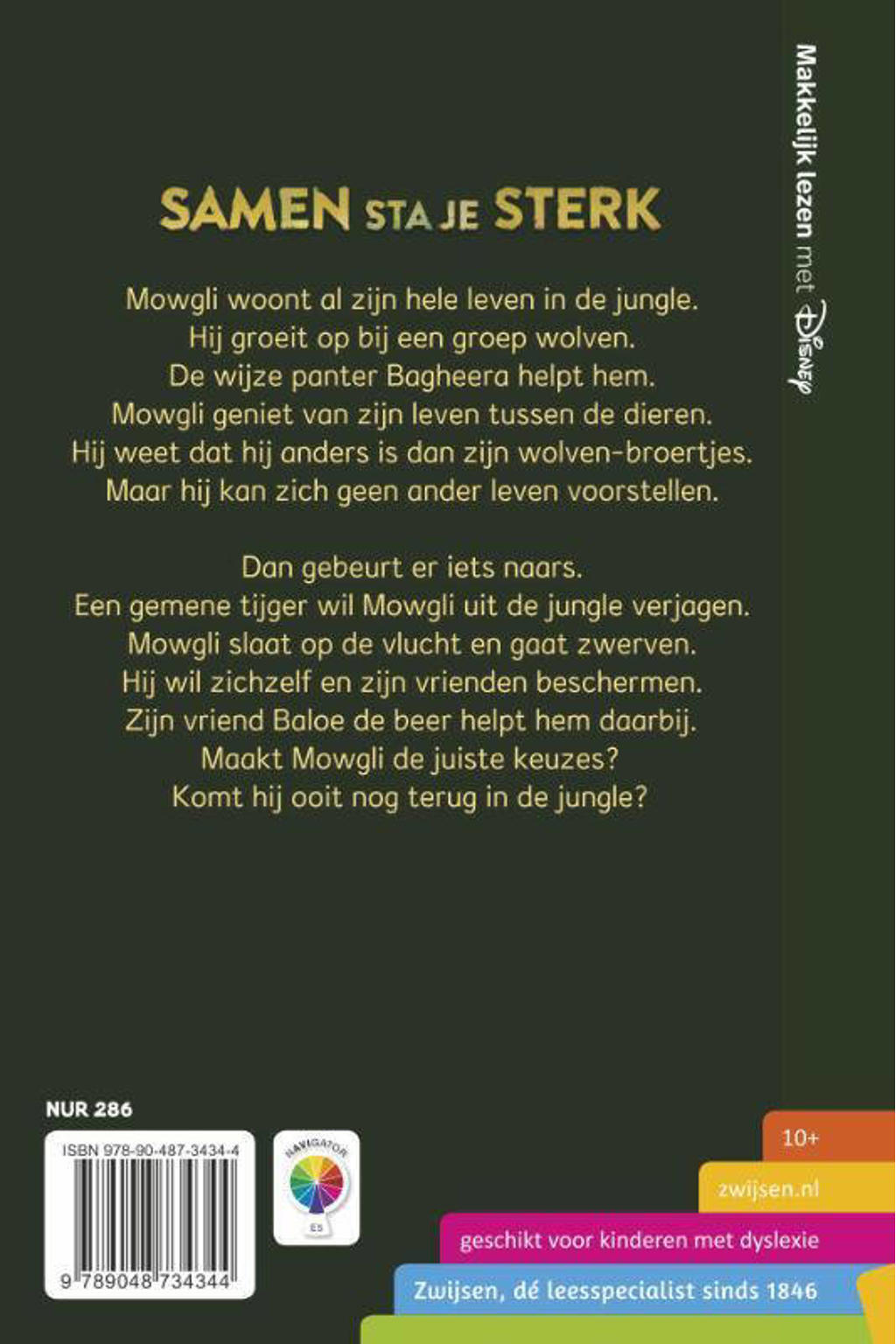 Monique van Hest Makkelijk lezen met Disney: The JungleBook Samen sta ...