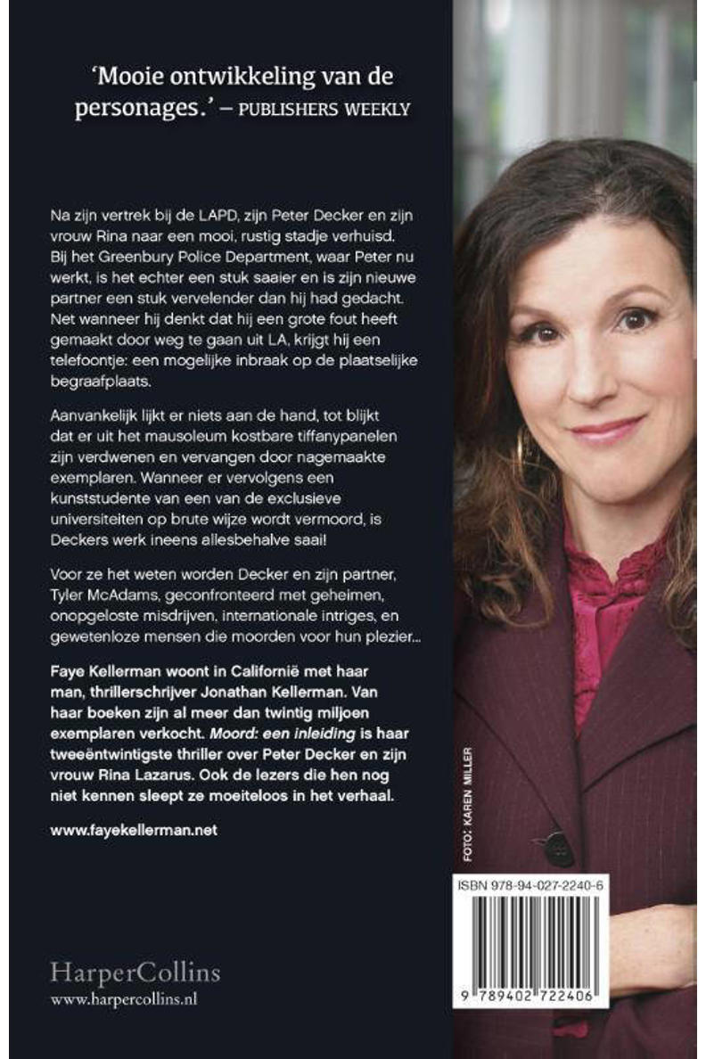 Faye Kellerman Moord: een inleiding | wehkamp