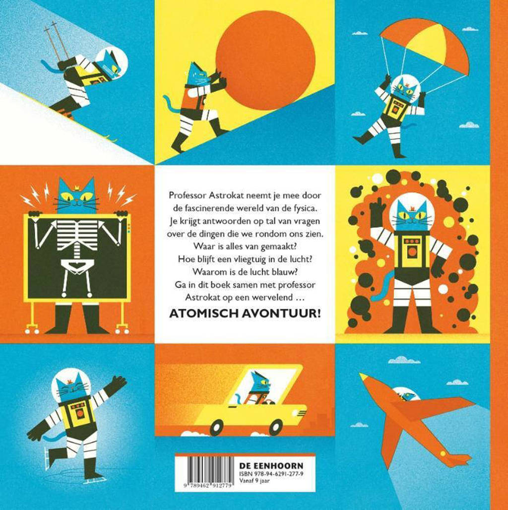 Dominic Walliman Professor Astrokat, het atomisch avontuur | wehkamp