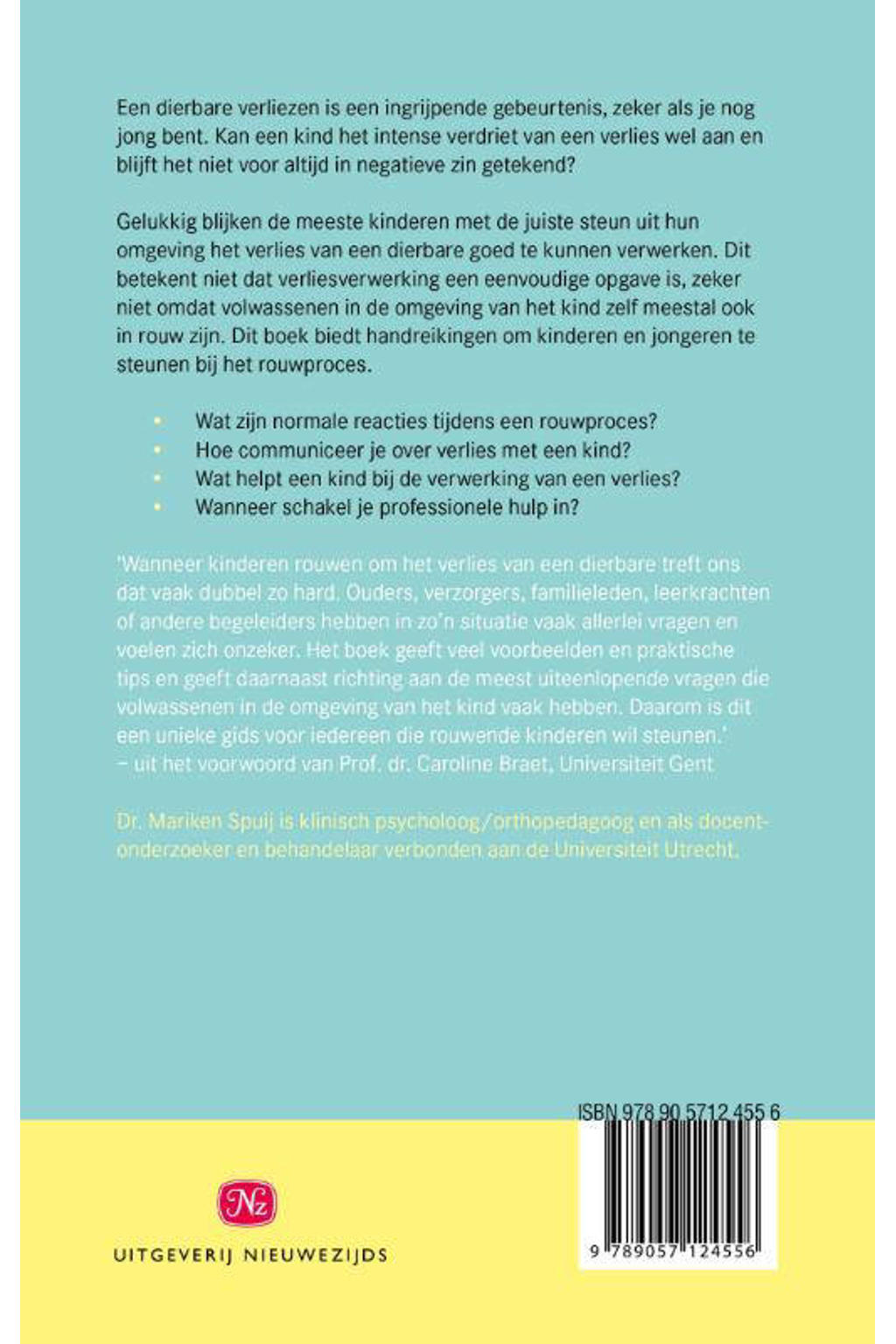 Mariken Spuij Rouw bij kinderen en jongeren | wehkamp