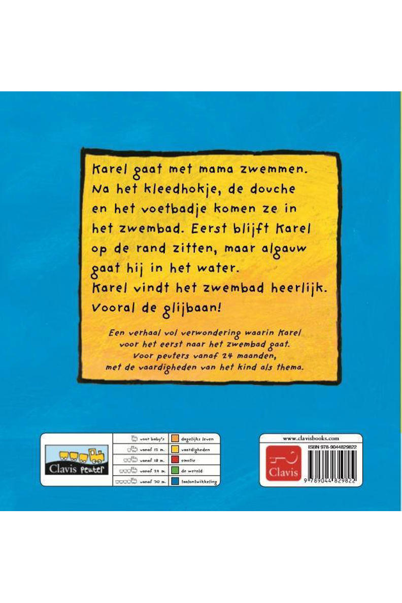 Liesbet Slegers Karel en Kaatje: Karel gaat zwemmen | wehkamp