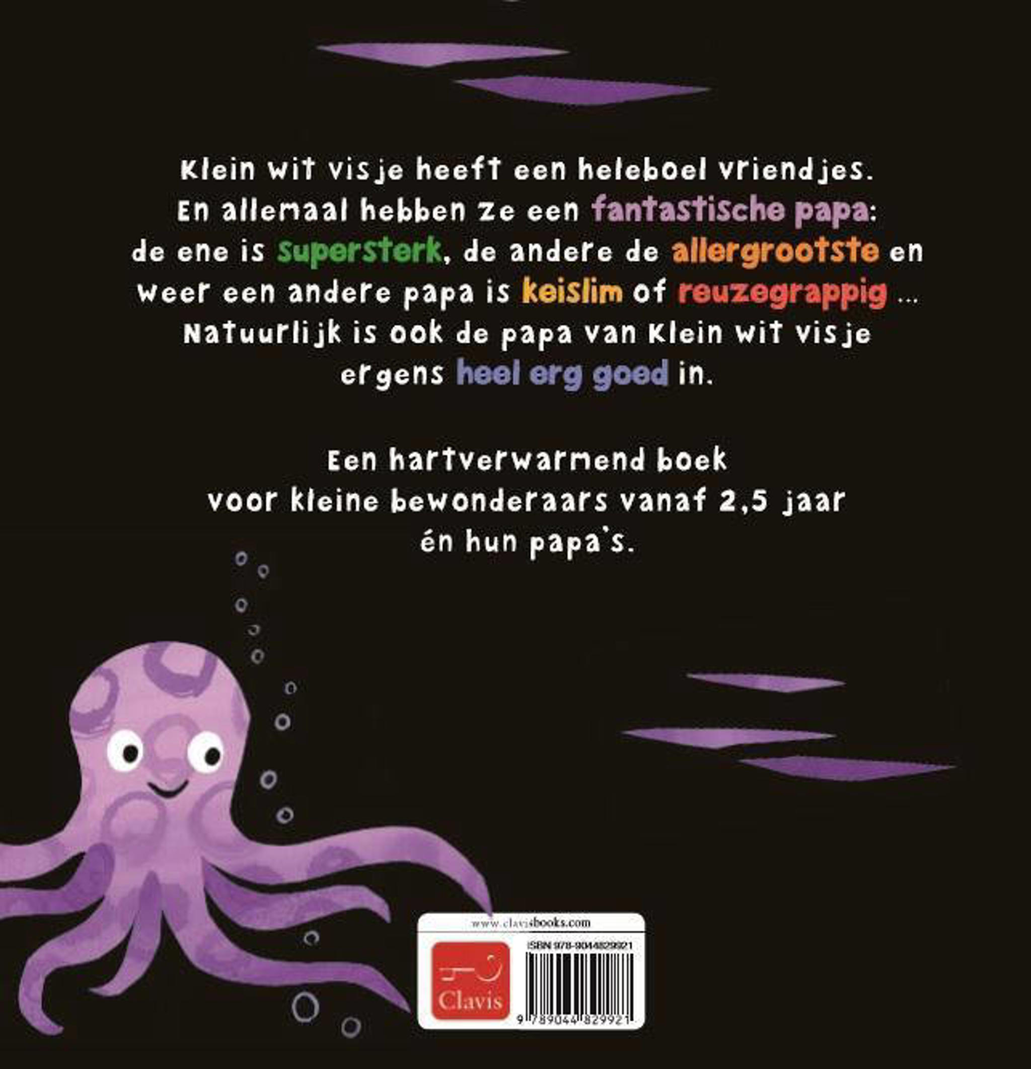 Guido Van Genechten Klein wit visje: Klein wit visje en zijn papa | wehkamp