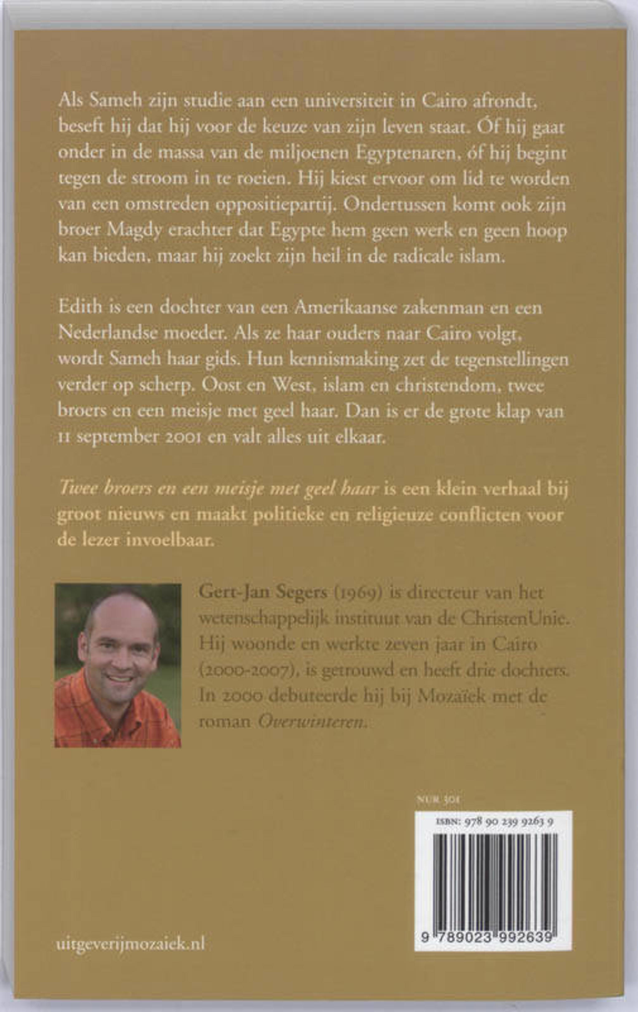 G.J. Segers Twee broers en een meisje met geel haar | wehkamp