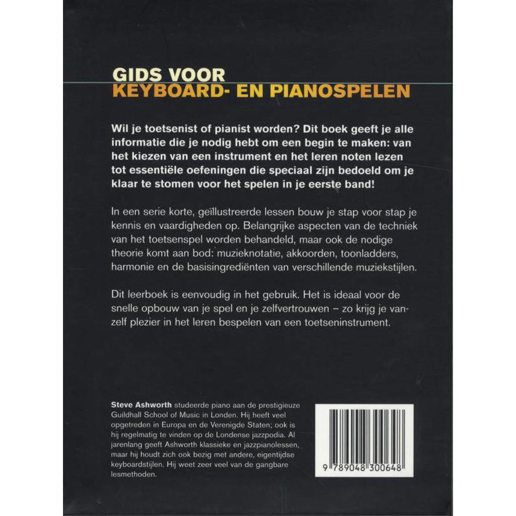 Steve Ashworth Gids voor keyboard- en pianospelen | wehkamp