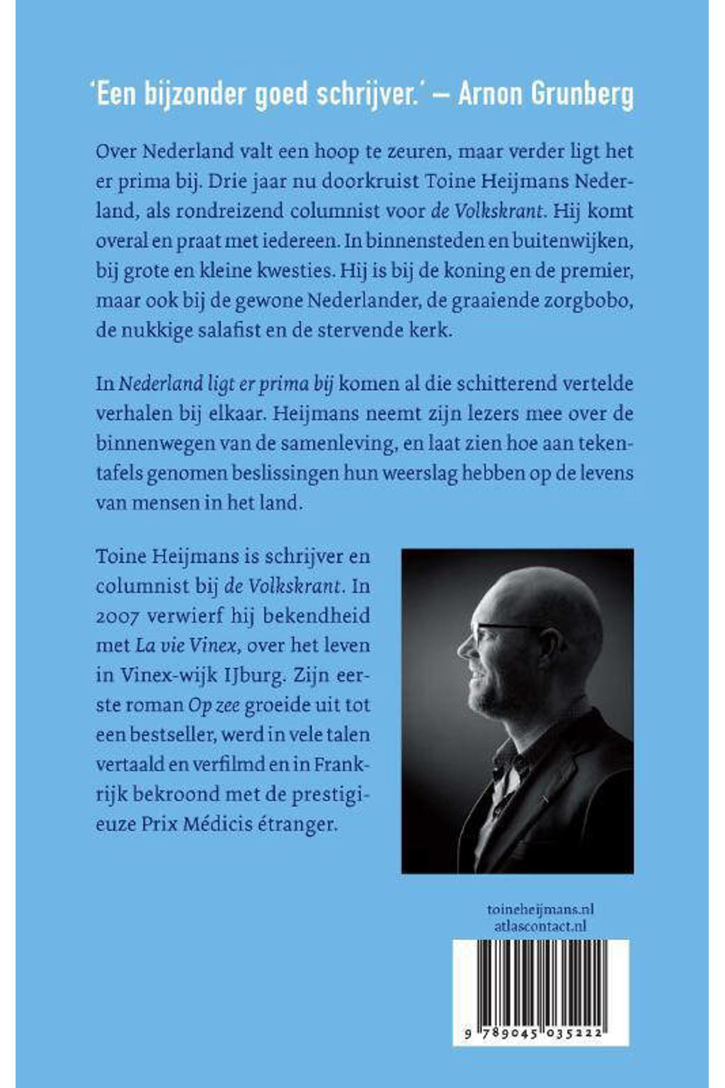 Toine Heijmans Nederland ligt er prima bij | wehkamp