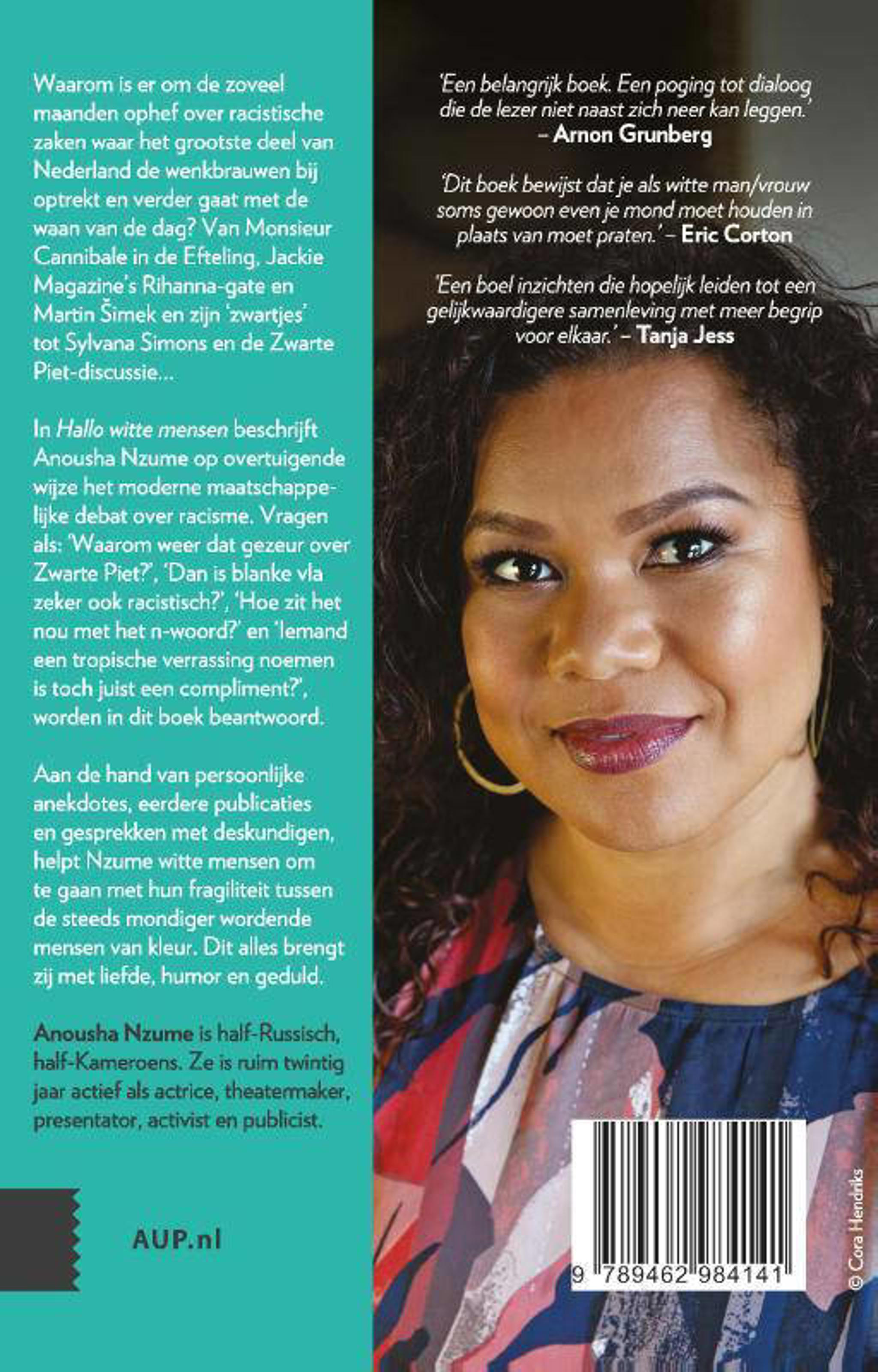 Anousha Nzume Hallo witte mensen | wehkamp