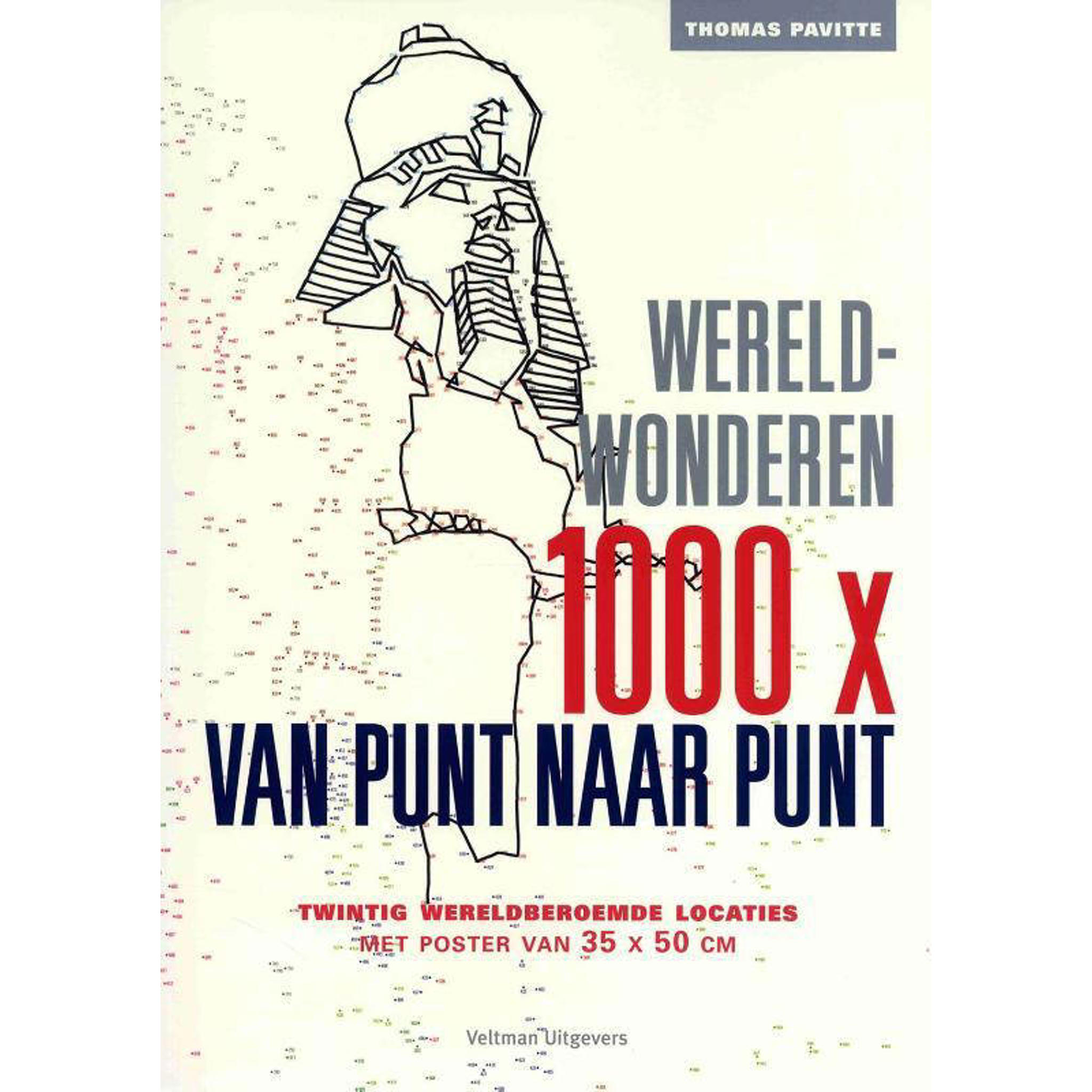 Thomas Pavitte 1000x van punt naar punt: Wereldwonderen | wehkamp