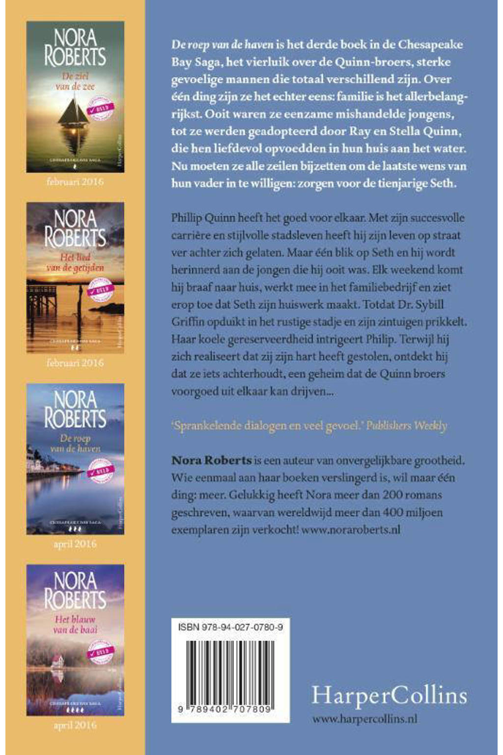 Nora Roberts Chesapeake Bay Saga: De roep van de haven | wehkamp