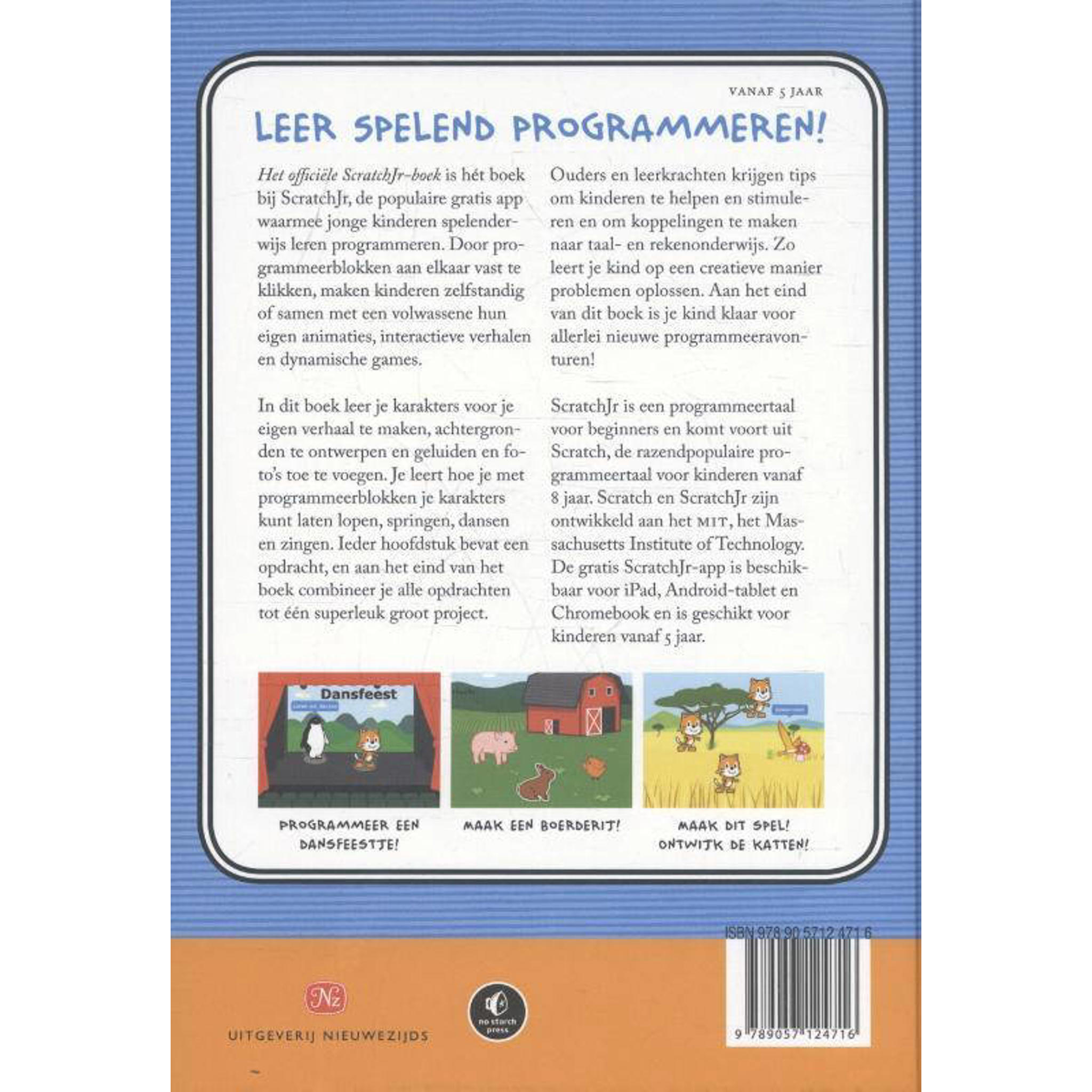 Marina Umaschi Bers en Mitchel Resnick Het officiële ScratchJr boek ...