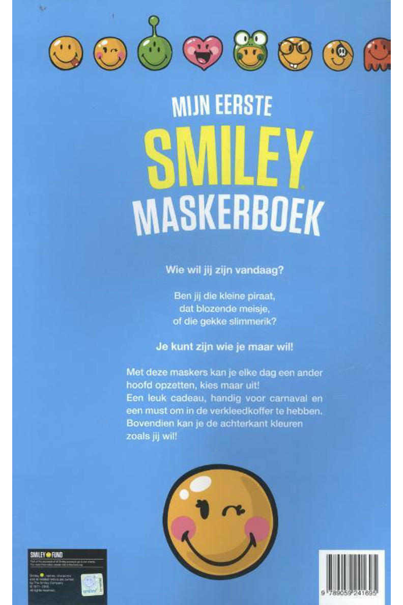 Mijn eerste smiley maskerboek | wehkamp