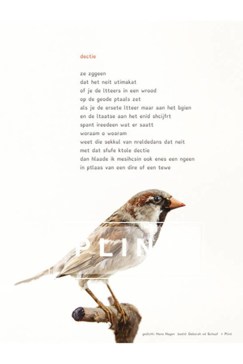 Hans & Monique Hagen Plint Poeziekaarten Navulset 'Dectie' Hans Hagen ...