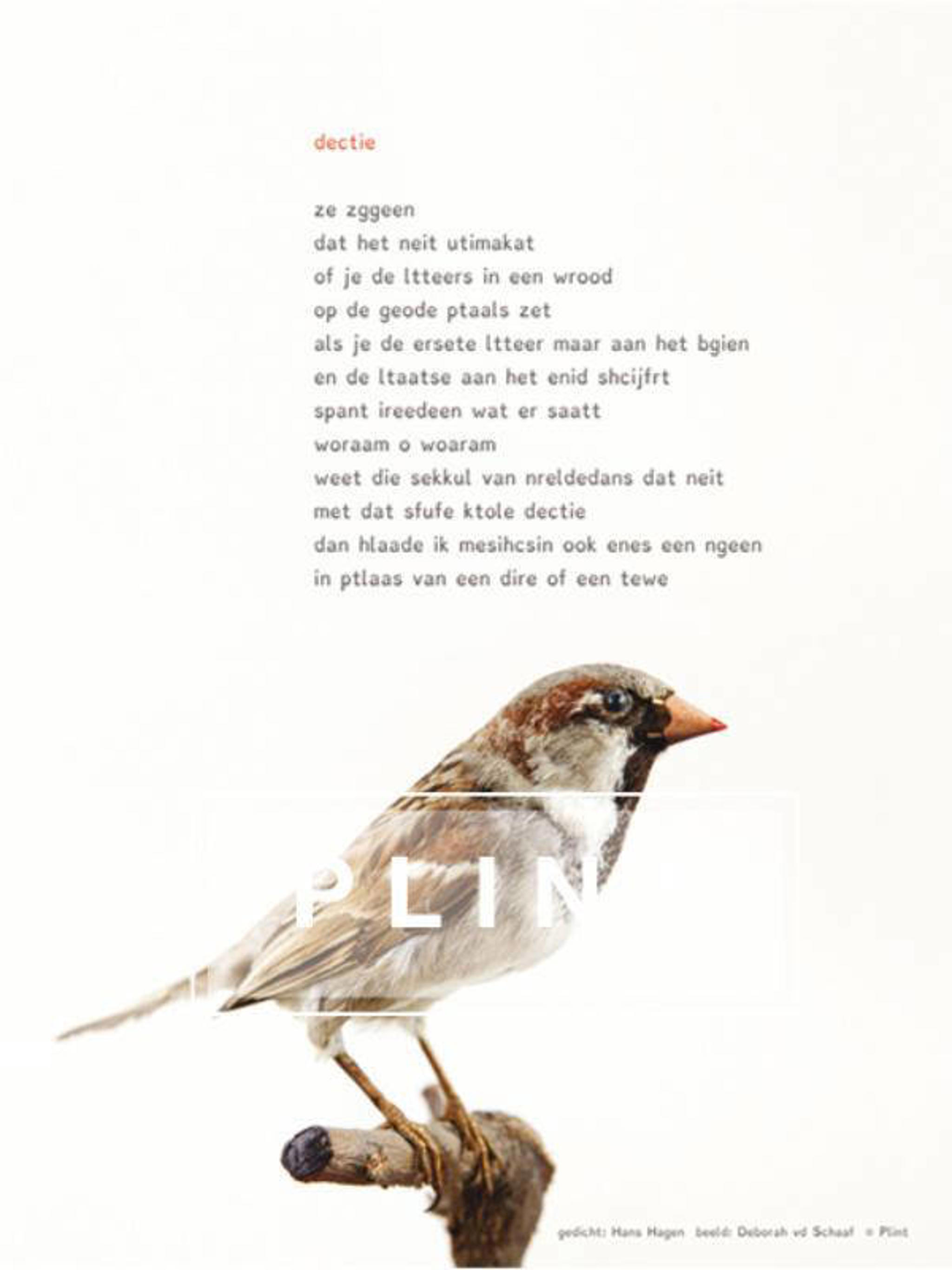 Hans & Monique Hagen Plint Poeziekaarten Navulset 'Dectie' Hans Hagen ...